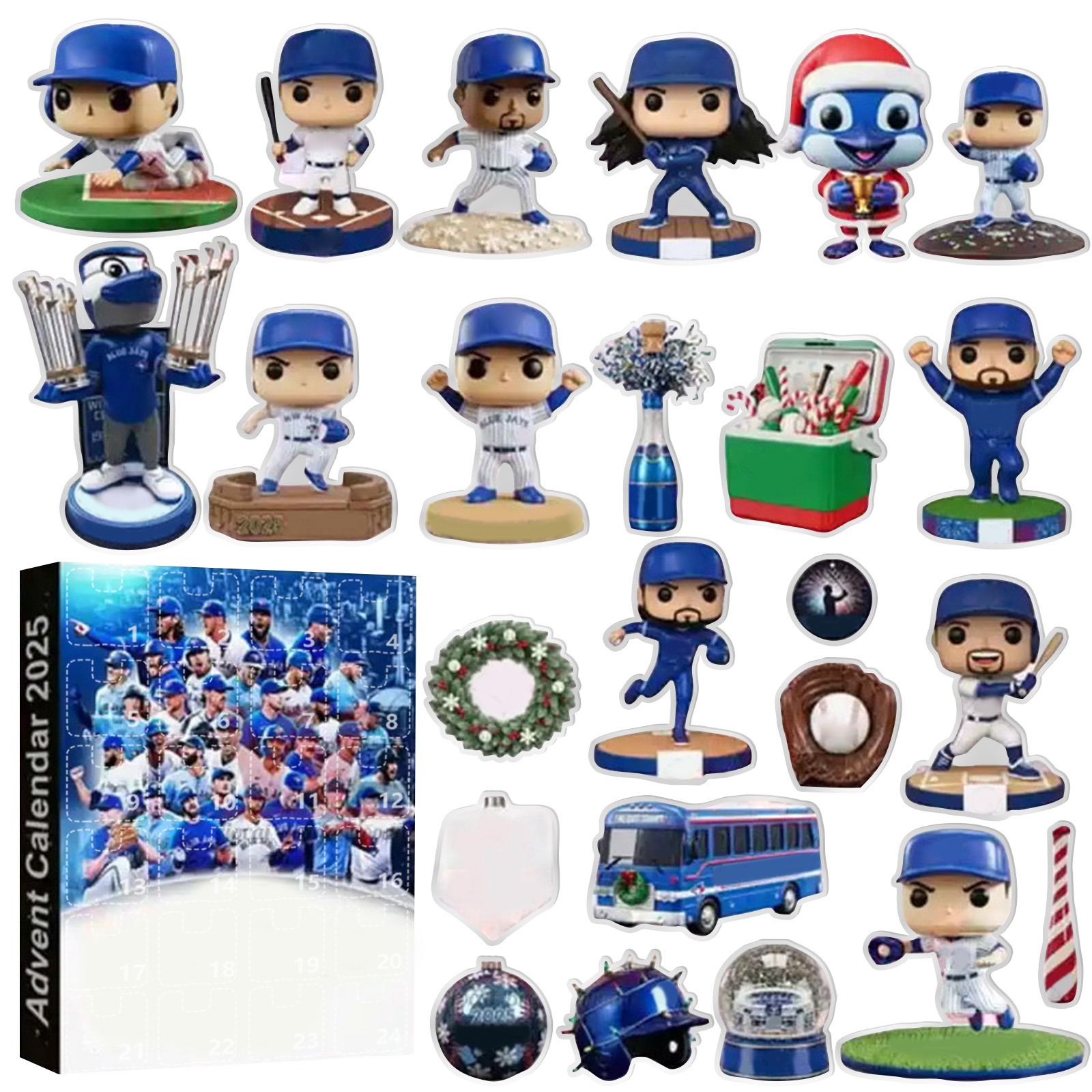 Toronto Baseball Advent Calendar 2025, 24 Days Christmas Countdown with ...