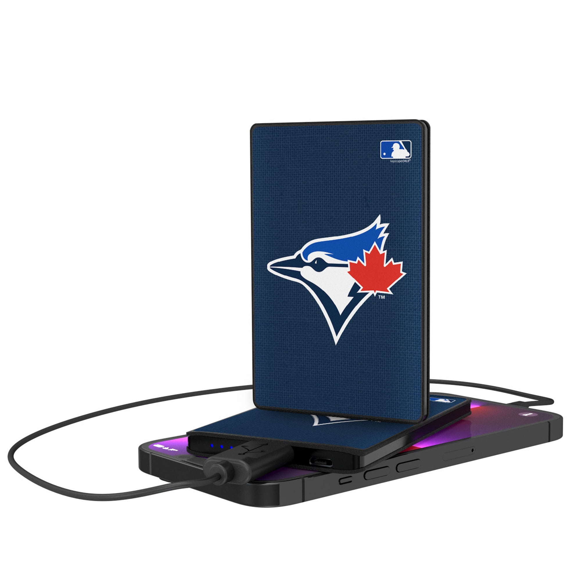 Toronto Blue Jays 2500 mAh Solid Design Credit Card Powerbank - Walmart.com