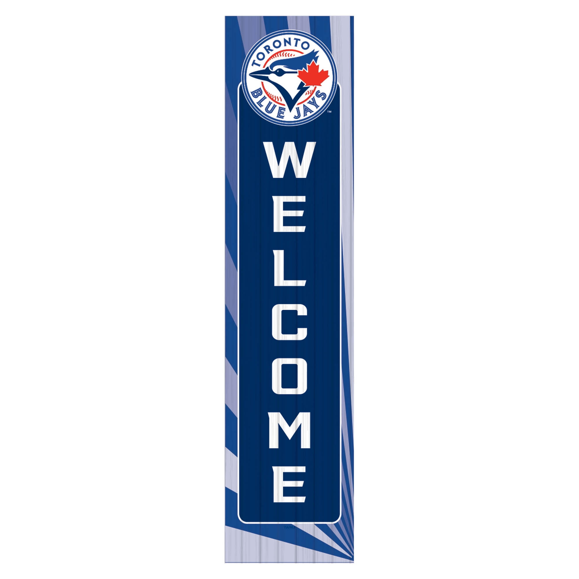 Toronto Blue Jays 47" Color Waves Porch Leaner Welcome Wall Sign ...