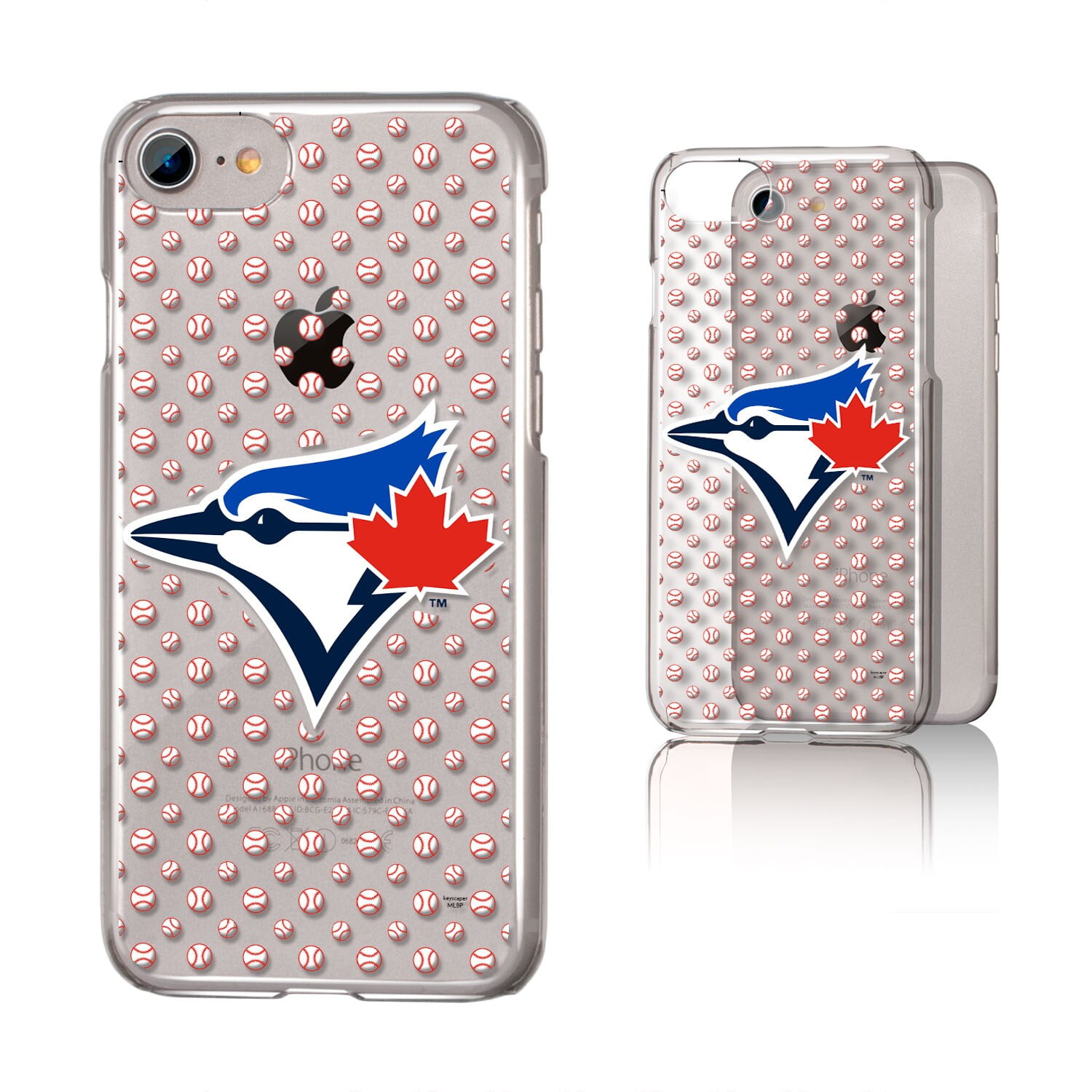 Toronto Blue Jays iPhone 6/6s/7/8 Baseball Logo Clear Case - Walmart.com