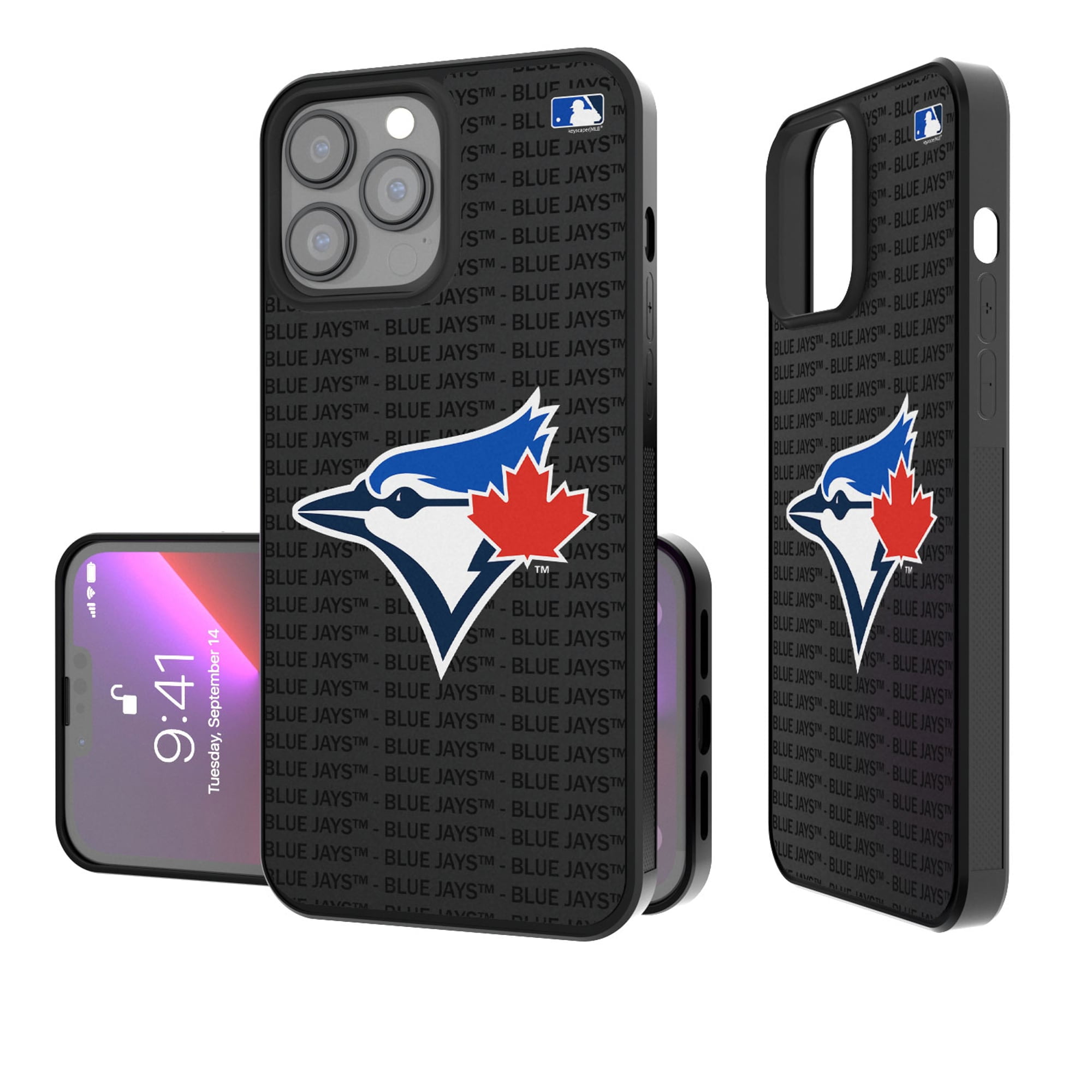 Toronto Blue Jays iPhone Text Backdrop Design Bump Case - Walmart.com