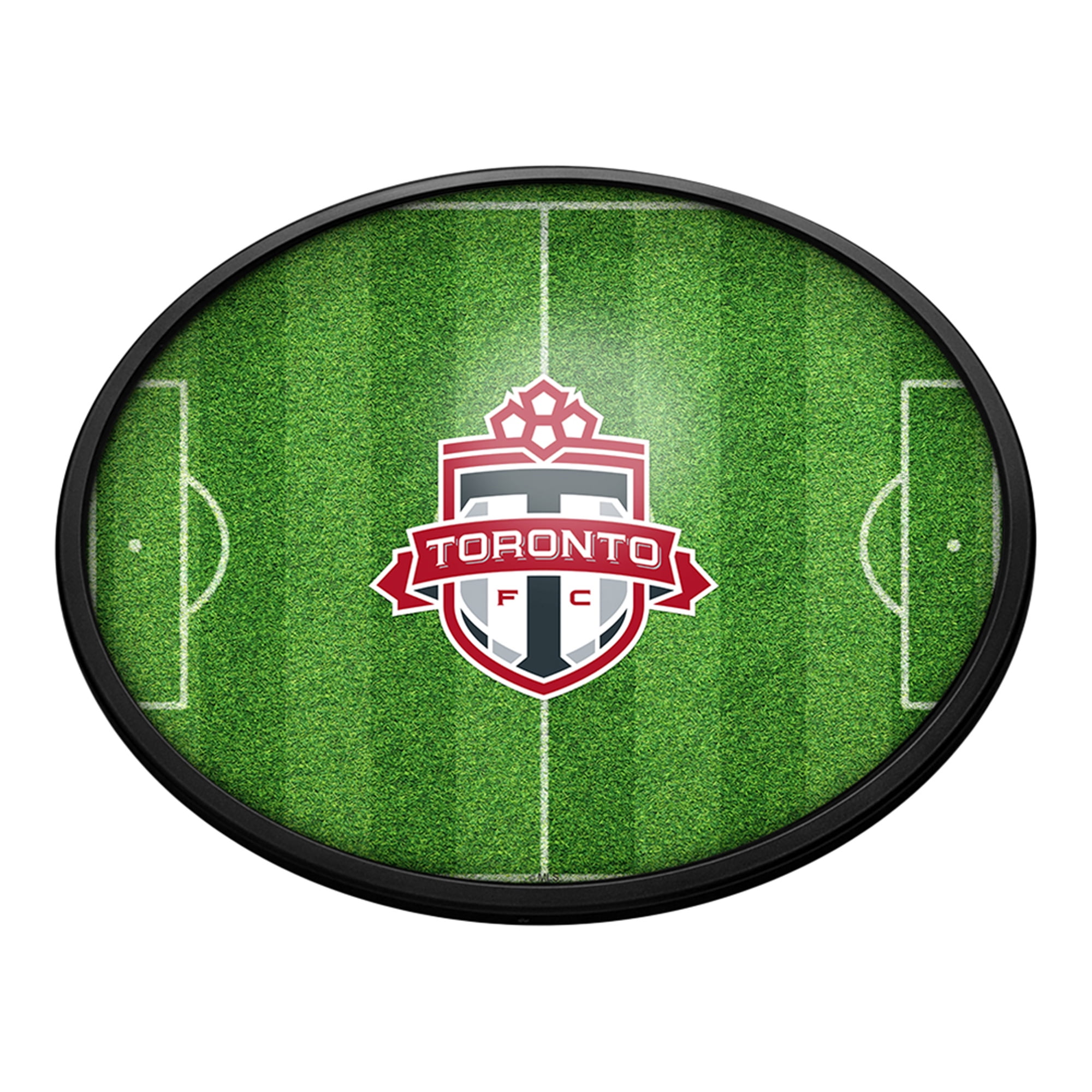 Toronto FC 18'' x 14'' Slimline Illuminated Field Oval Wall Sign ...