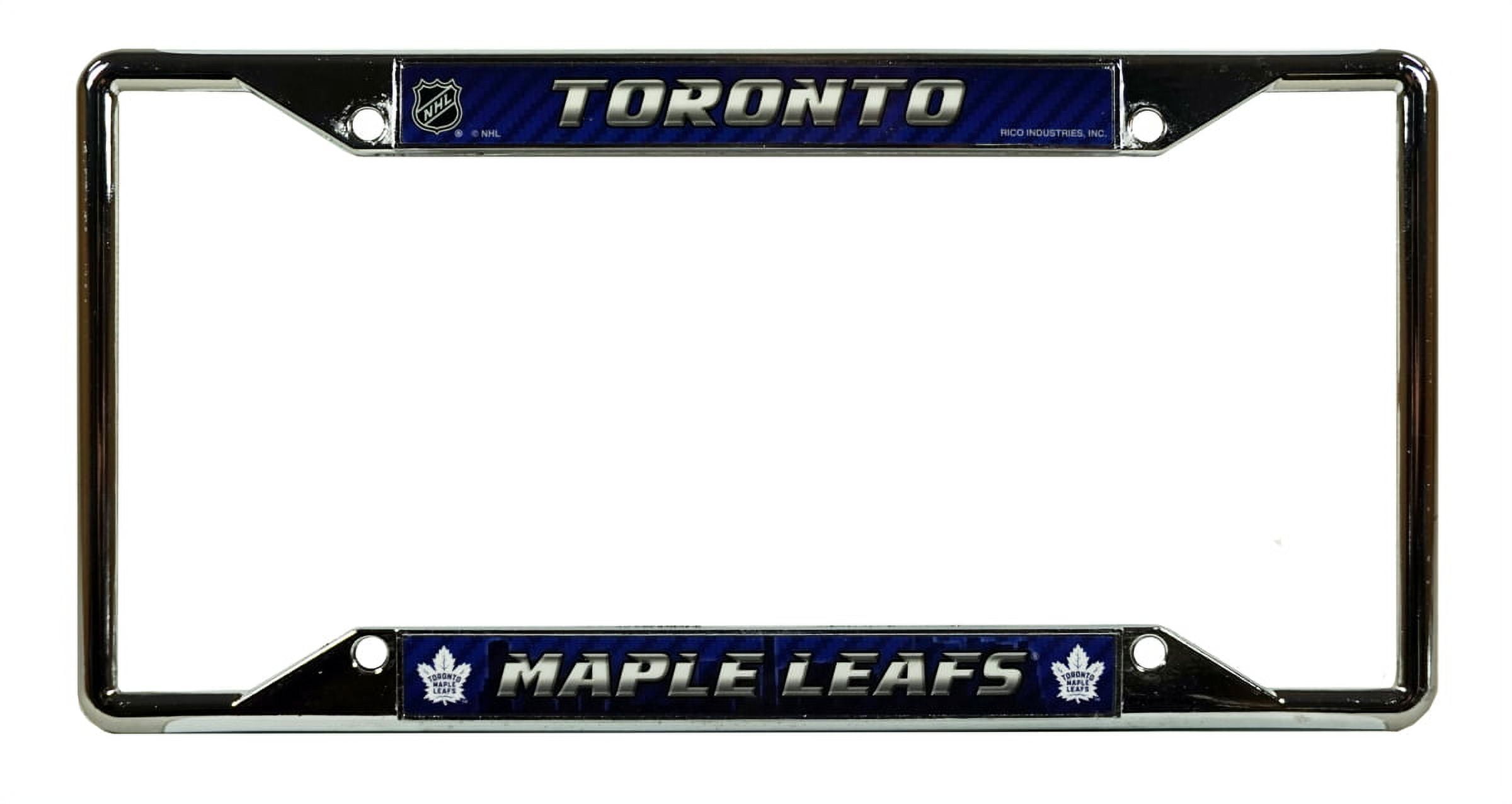 Toronto Hockey Maple Leafs EZ View License Plate Frame - Designed for ...