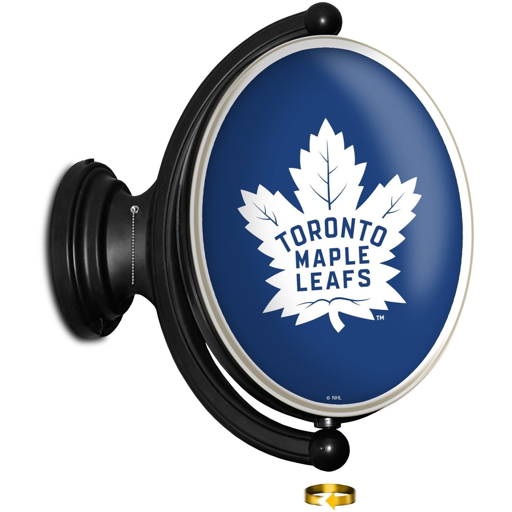 Toronto Maple Leafs 23'' x 21'' Illuminated Rotating Wall Sign ...