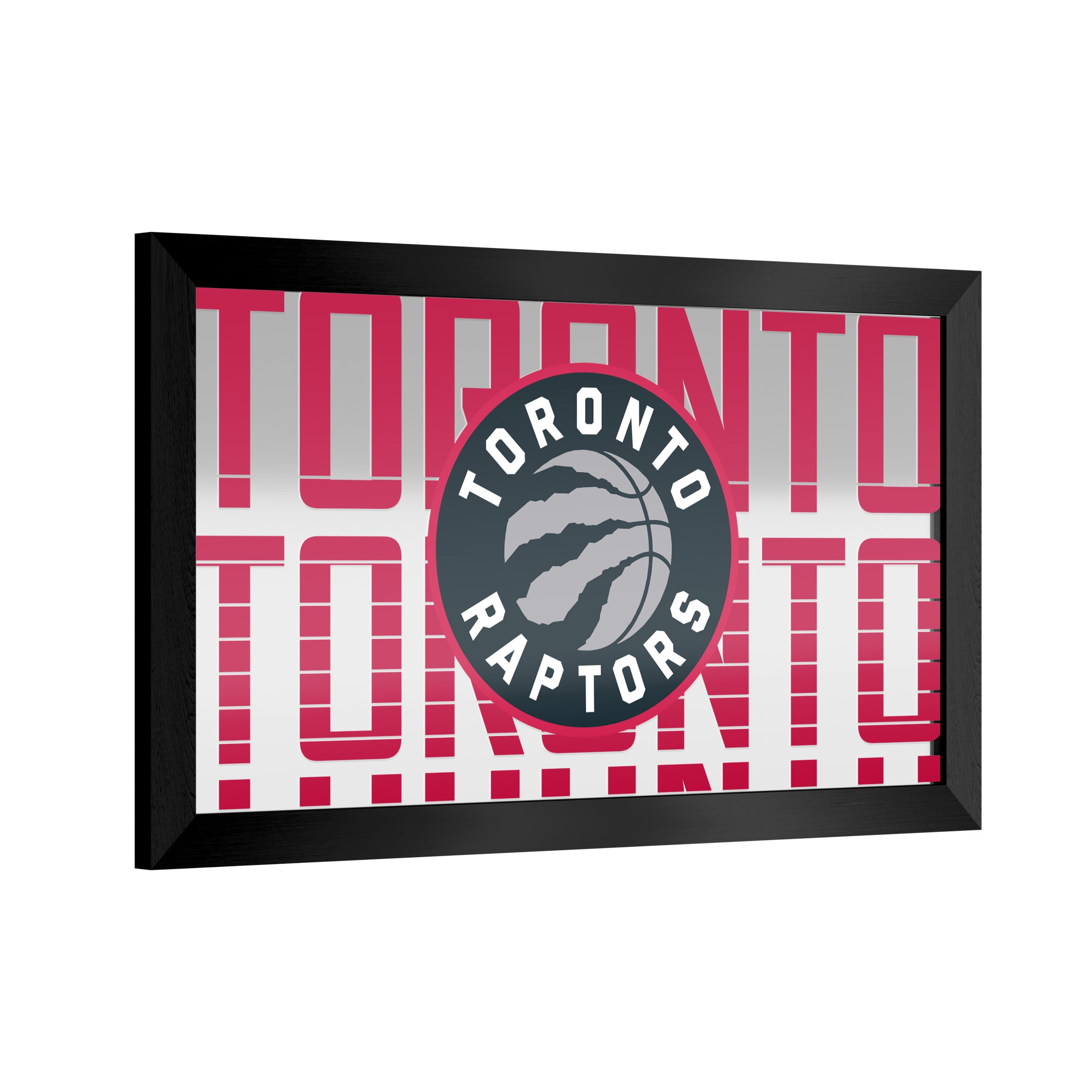 Toronto Raptors City Ready-To-Hang Black Framed Wall Mirror - Walmart.com