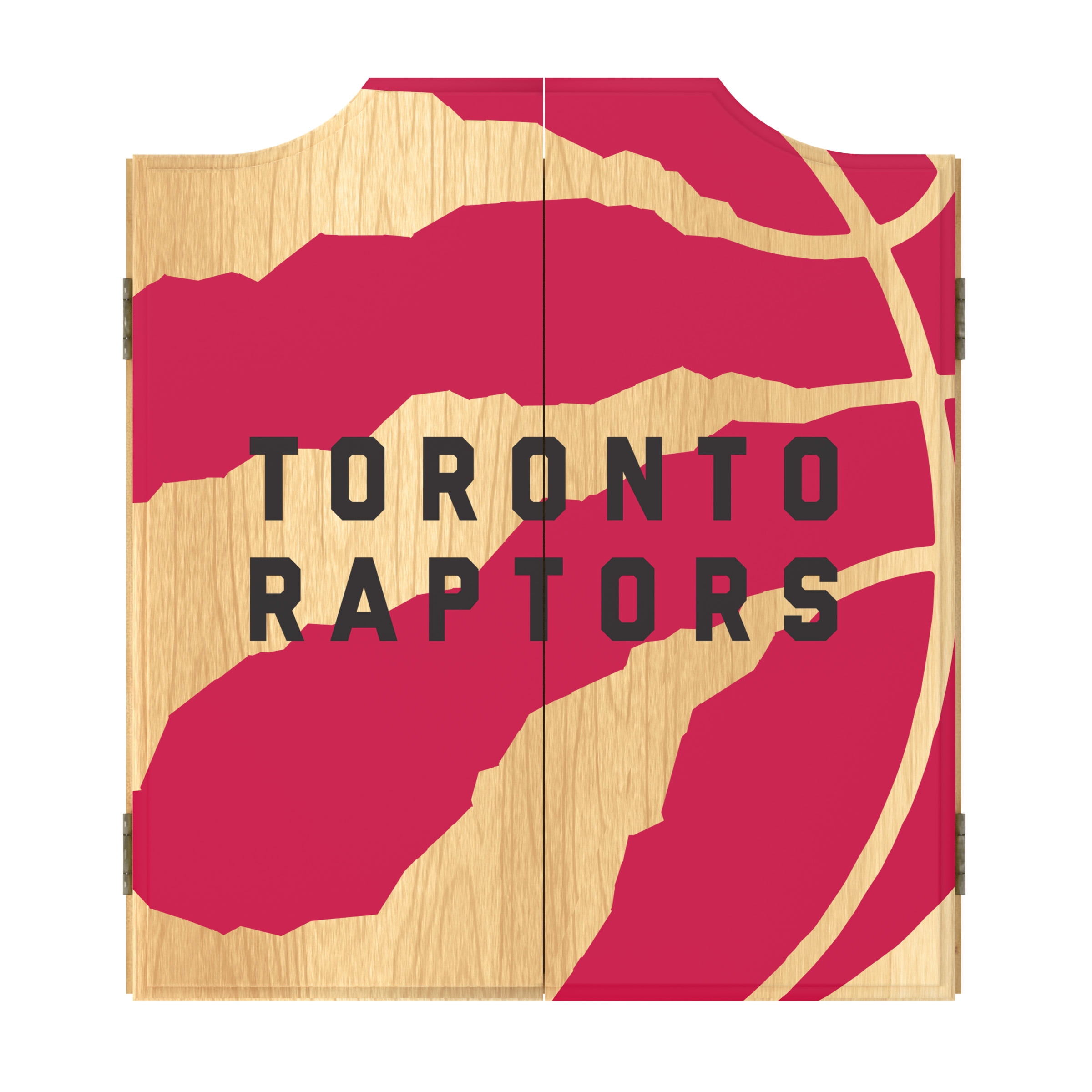 Toronto Raptors Dart Board Cabinet Set - Steel Tip Darts - Walmart.com