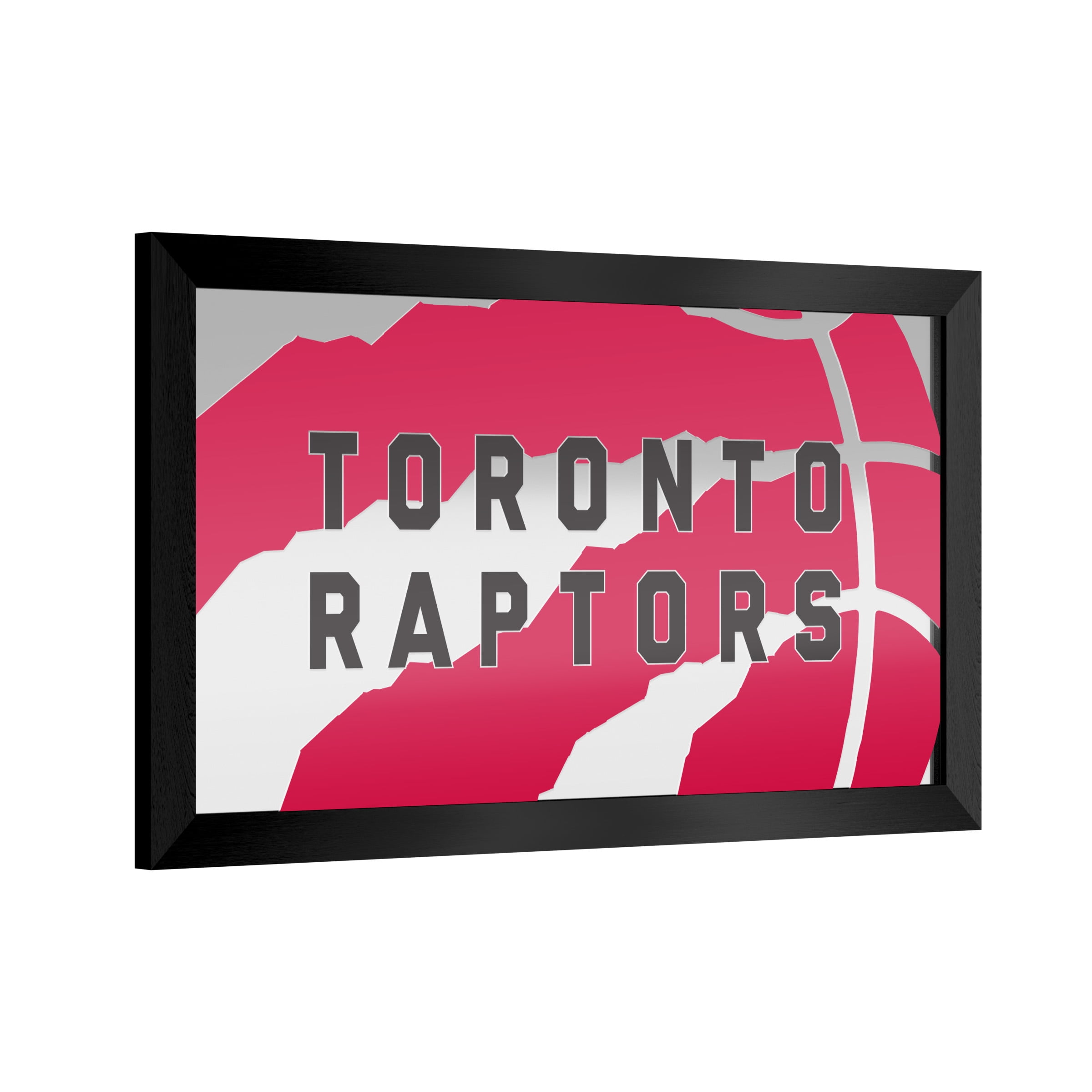 Toronto Raptors Fade Ready-To-Hang Black Framed Wall Mirror - Walmart.com