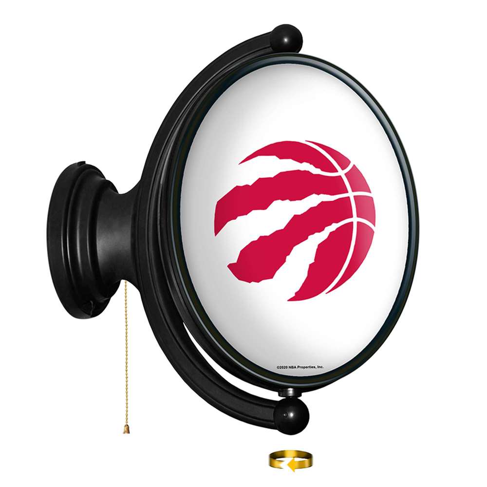 Toronto Raptors: Original Oval Rotating Lighted Wall Sign - Walmart.com