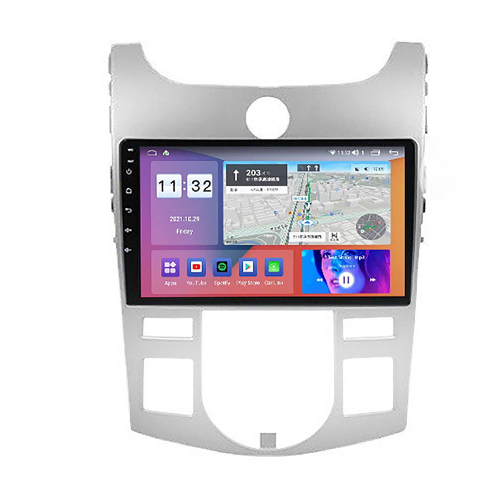 Torovo 2 din Car Stereo Android 12 for KIA Forte Cerato 2008-13 9 Inch Hd Touchscreen, with ...