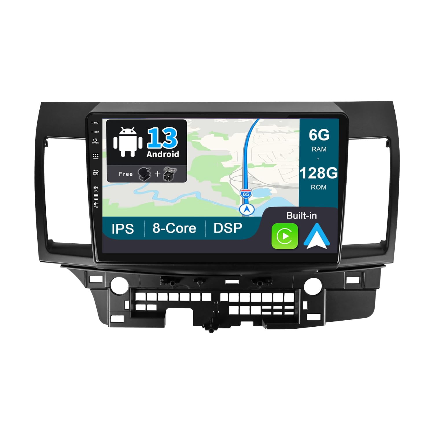 Torovo - 8 Core, 6G+128G - Android 12 IPS Car Stereo For Mitsubishi ...