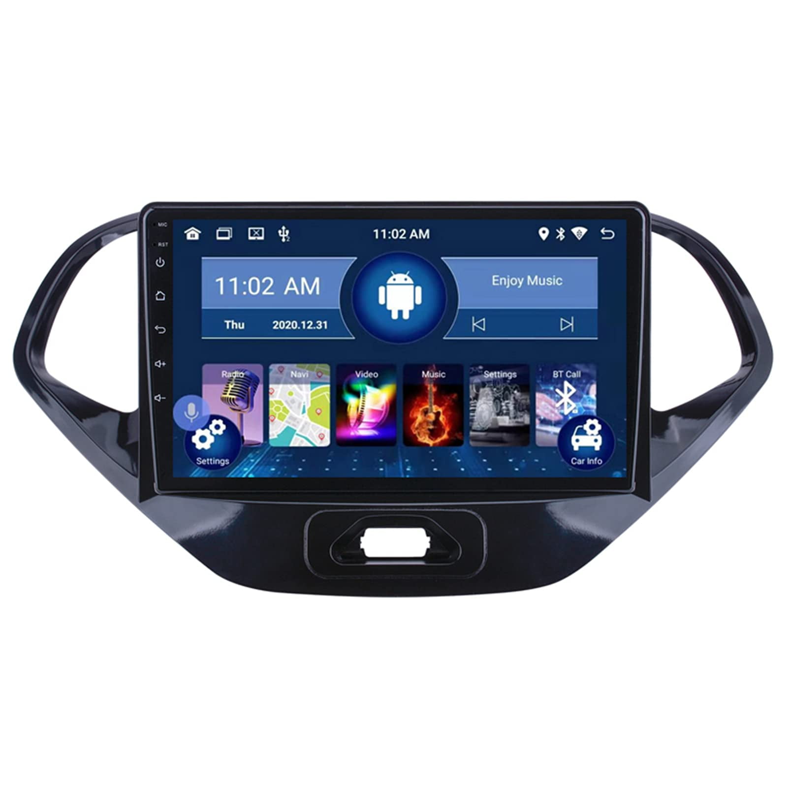 Torovo 9 inches Car Stereo GPS Navigation Android 11 Car FM AM Navi ...