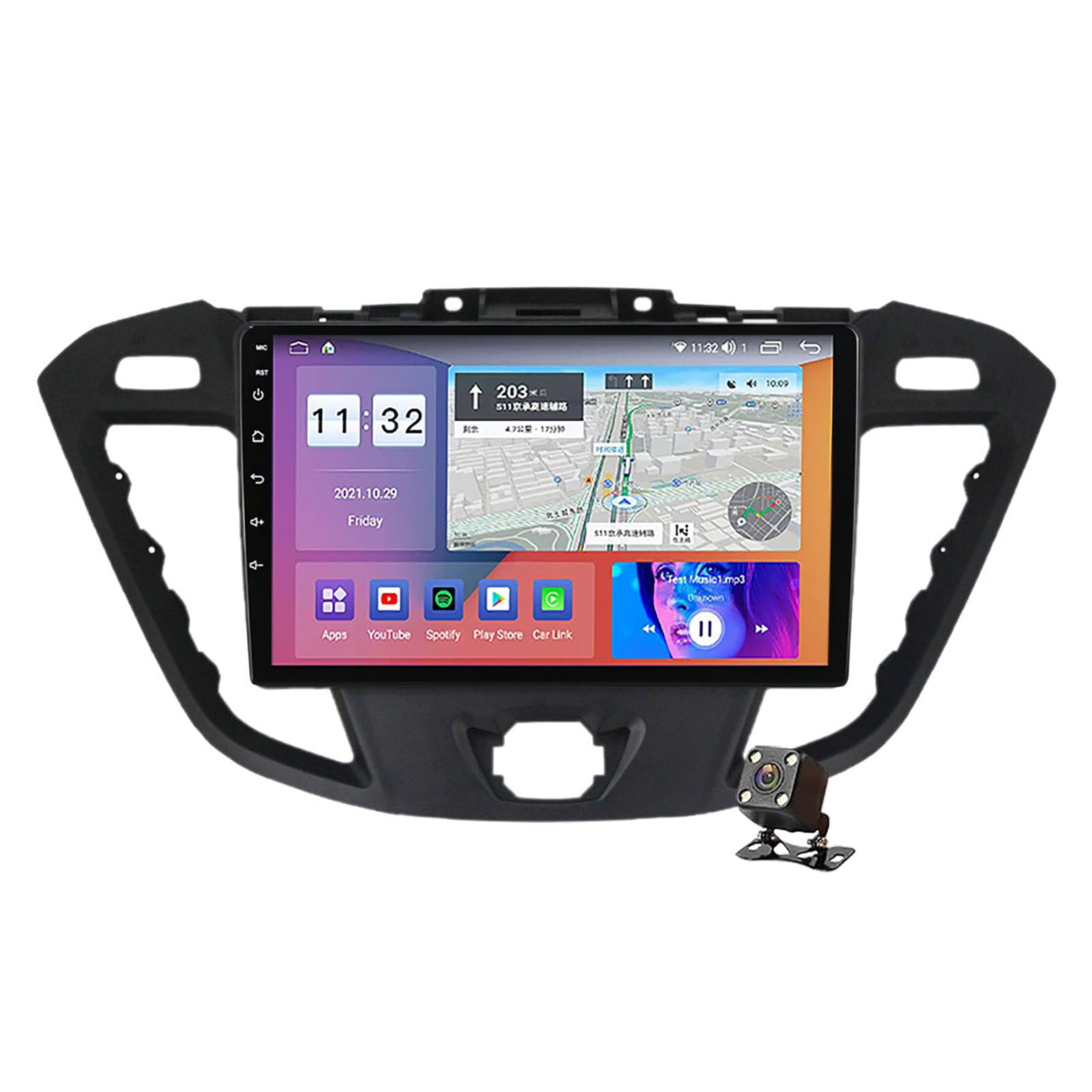 Torovo Android 12 Car Radio for 9 inch Navigation System with Bluetooth ...