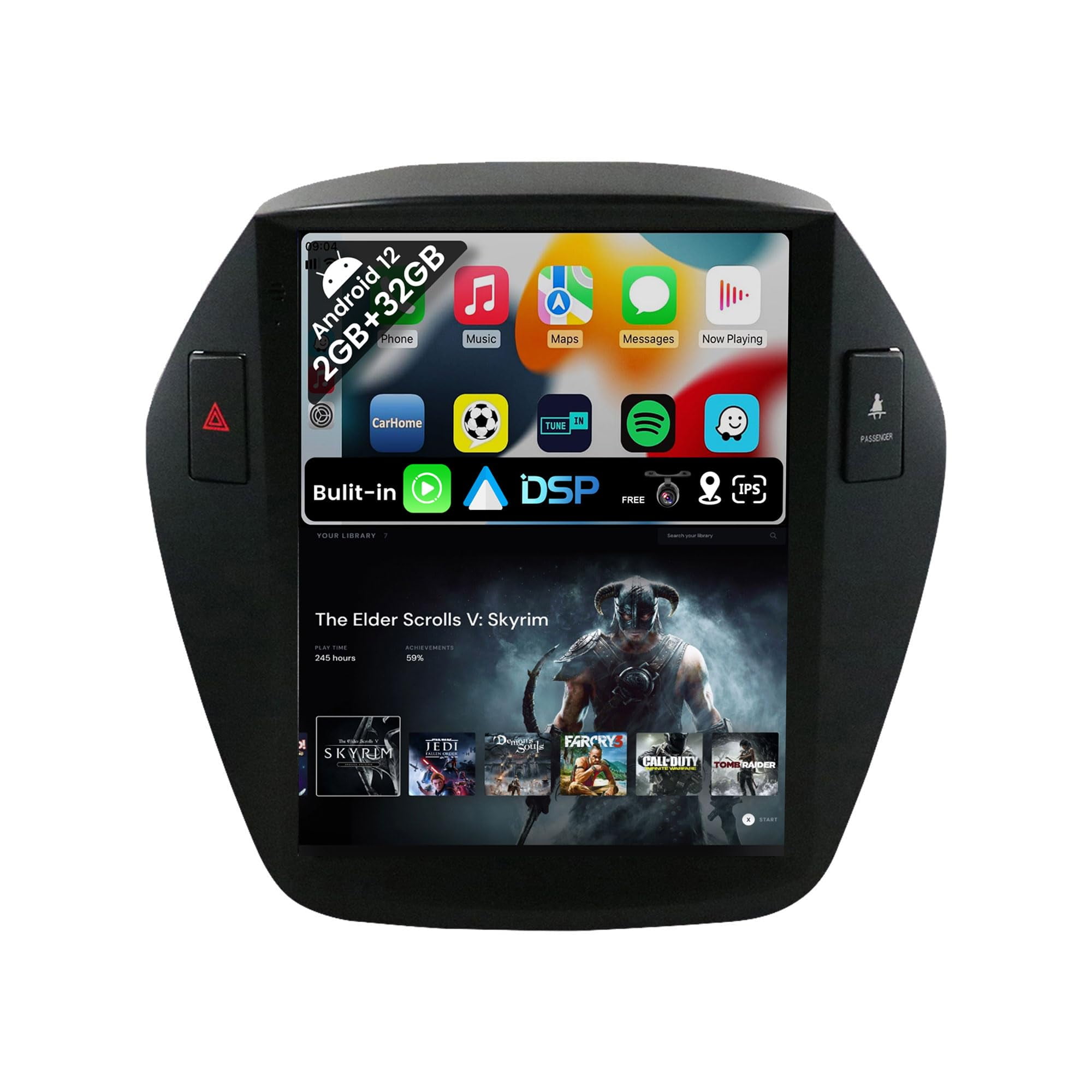 Torovo Android 12 IPS Car Stereo For Hyundai IX35 (2010-2017) - Built ...