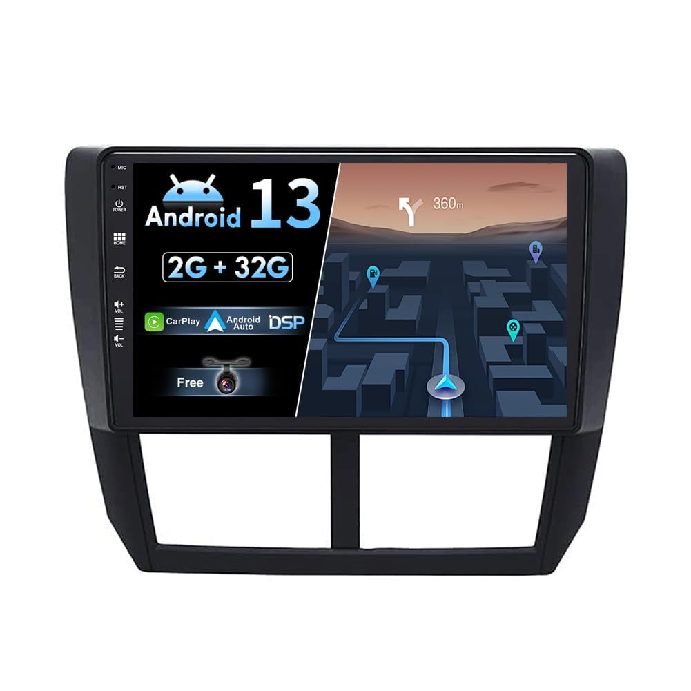 Torovo Android 12 IPS Car Stereo For Subaru Forester 3 (2007-2013 ...