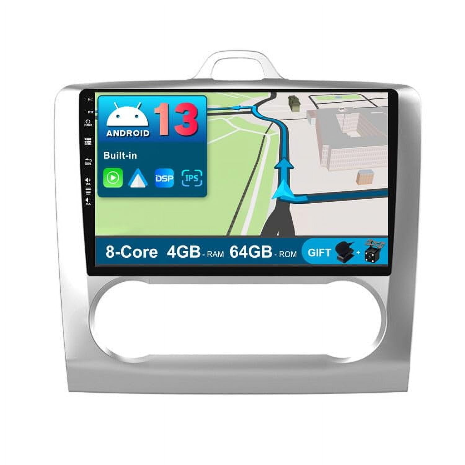 Torovo Android 13 IPS Car Stereo For Ford Focus (2004-2011) - Wireless ...