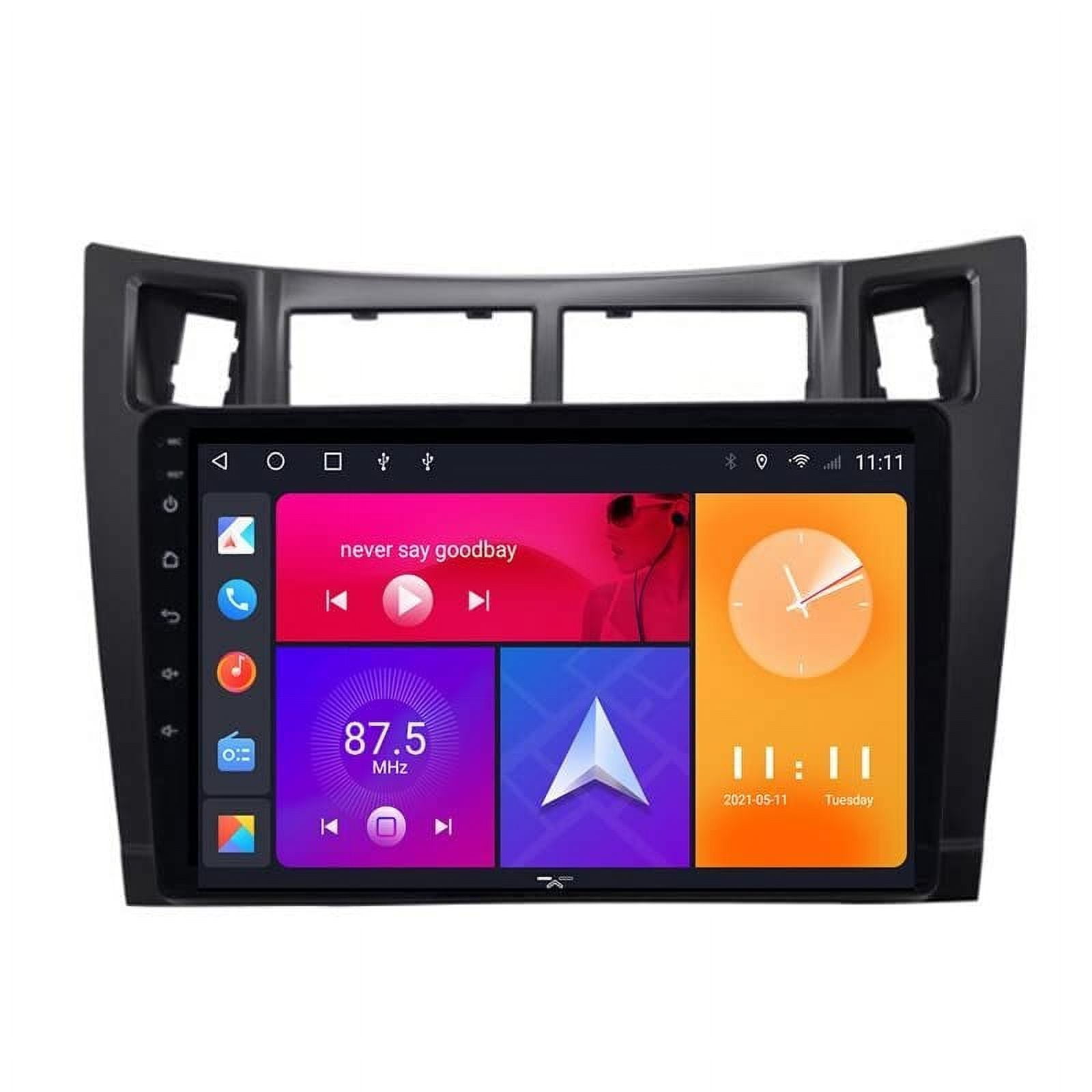 Torovo Android Car Stereo for TOYOTA YARIS 2008-2011 2 Din Radio GPS Navigation IPS Touch Screen ...