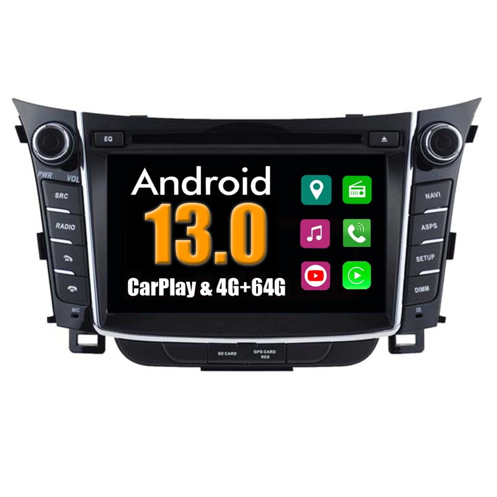 Torovo Android System Autoradio GPS for Hyundai I30 2011 2012 2013 with ...