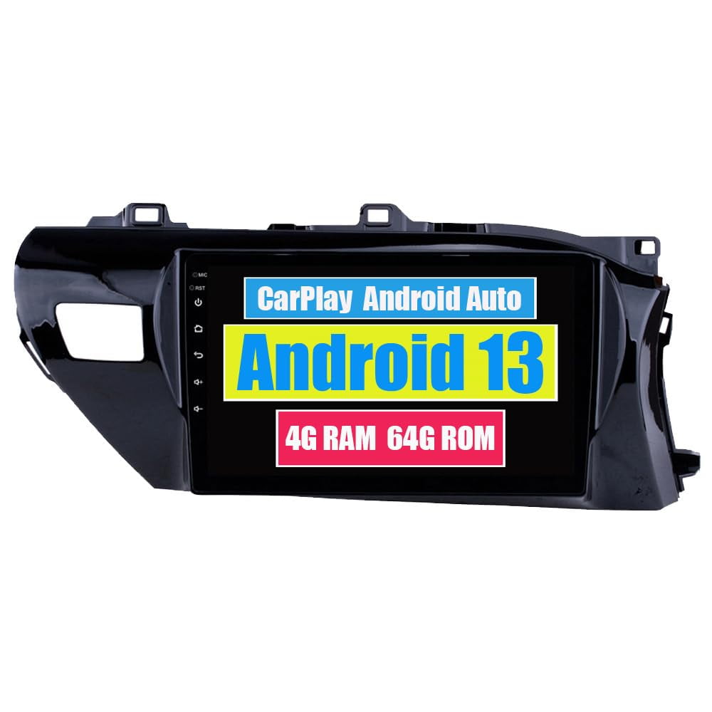 Torovo Car Stereo CarPlay Head Unit for Toyota Hilux Pick Up AN120 2015 ...