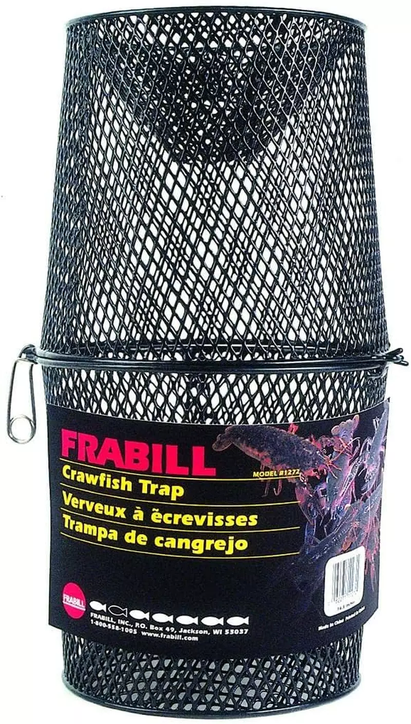 Torpedo Crawfish Trap | Heavy-Duty Steel Mesh - Walmart.com