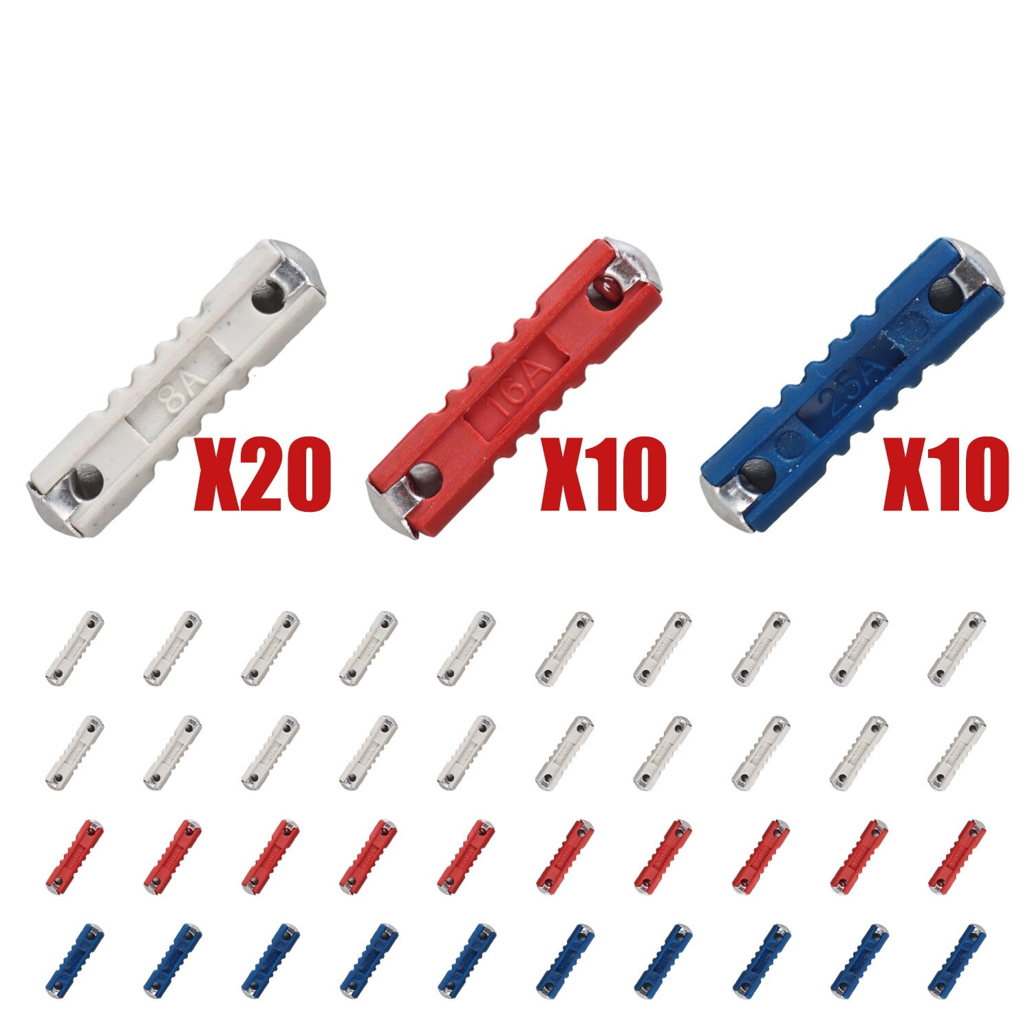 Torpedo Fuse Tube 8/16/25 Amp Fit for Mercedes W126 W201 R107 W123 190E ...