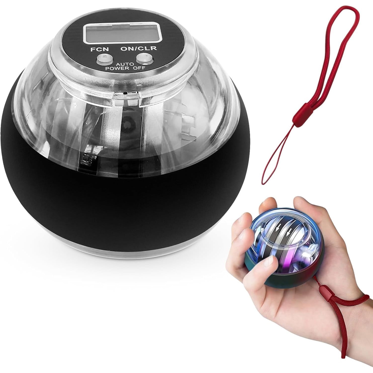 Torque Ball Hand Exerciser, Gyro Ball, Torqueball Hand Exerciser with ...