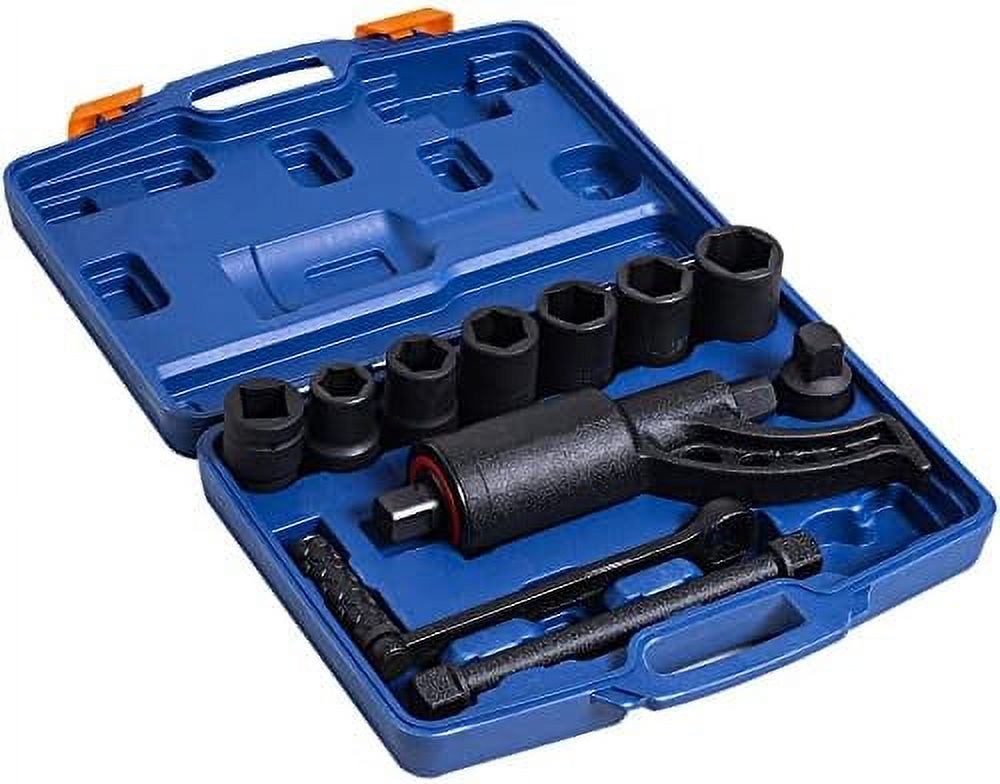 Torque Multiplier Wrench Labor Saving Lug Nut Set W/7 Cr-V Socket ...
