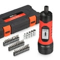 Torque Screwdriver Wrench Set (10-65 In.lb ±1) with 29 S2 Alloy Bits & 5 Drive Sockets | 1/4 ...