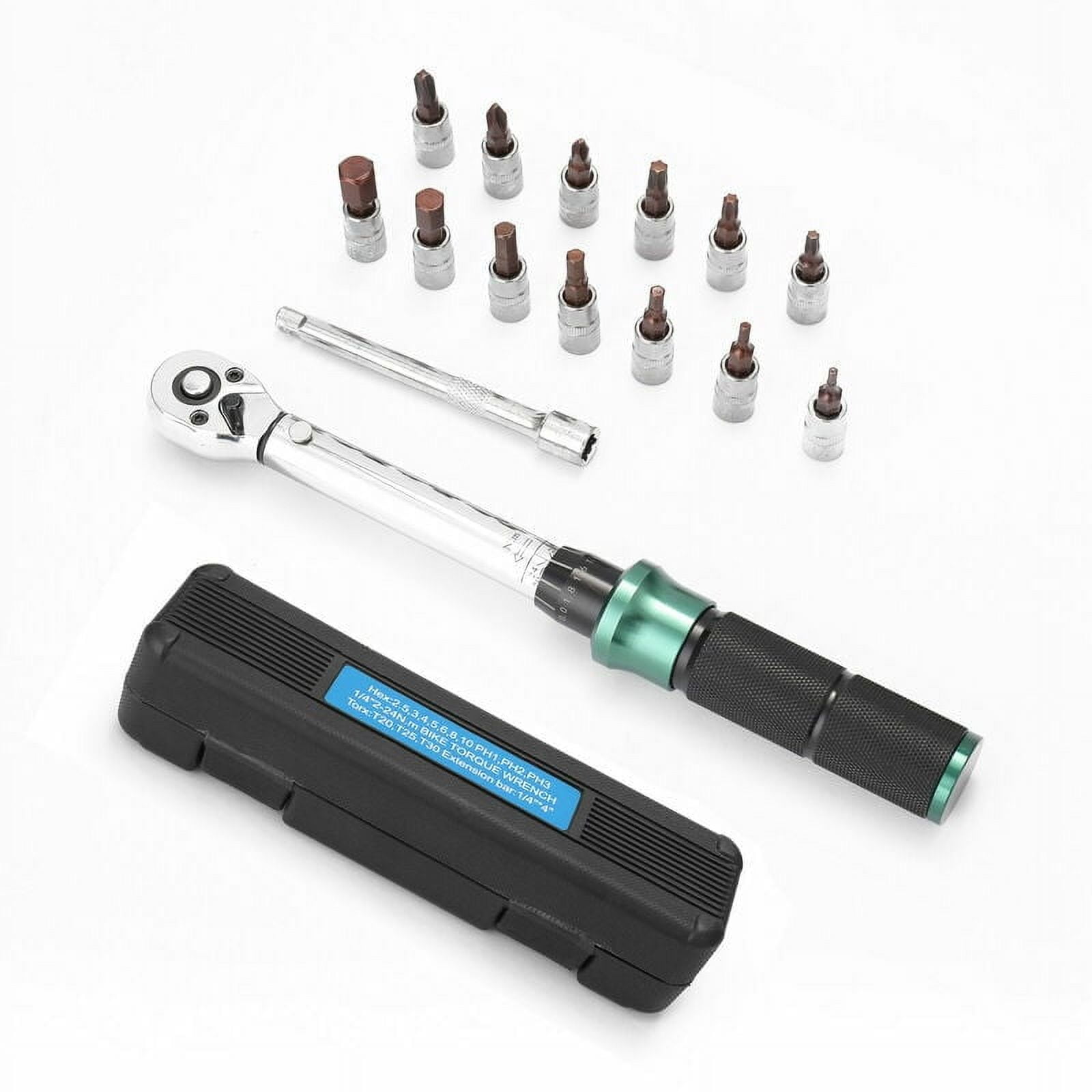 Torque Wrench 1.5-17.7 ft-lbs, Dual-Direction Measures & Easy to Use ...