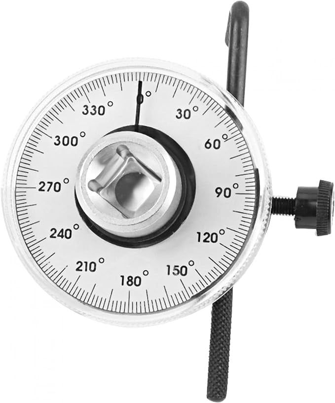 Torque Wrench Angle Gauge Tool, 1/2 Inch Digital Drive Torques Meter ...
