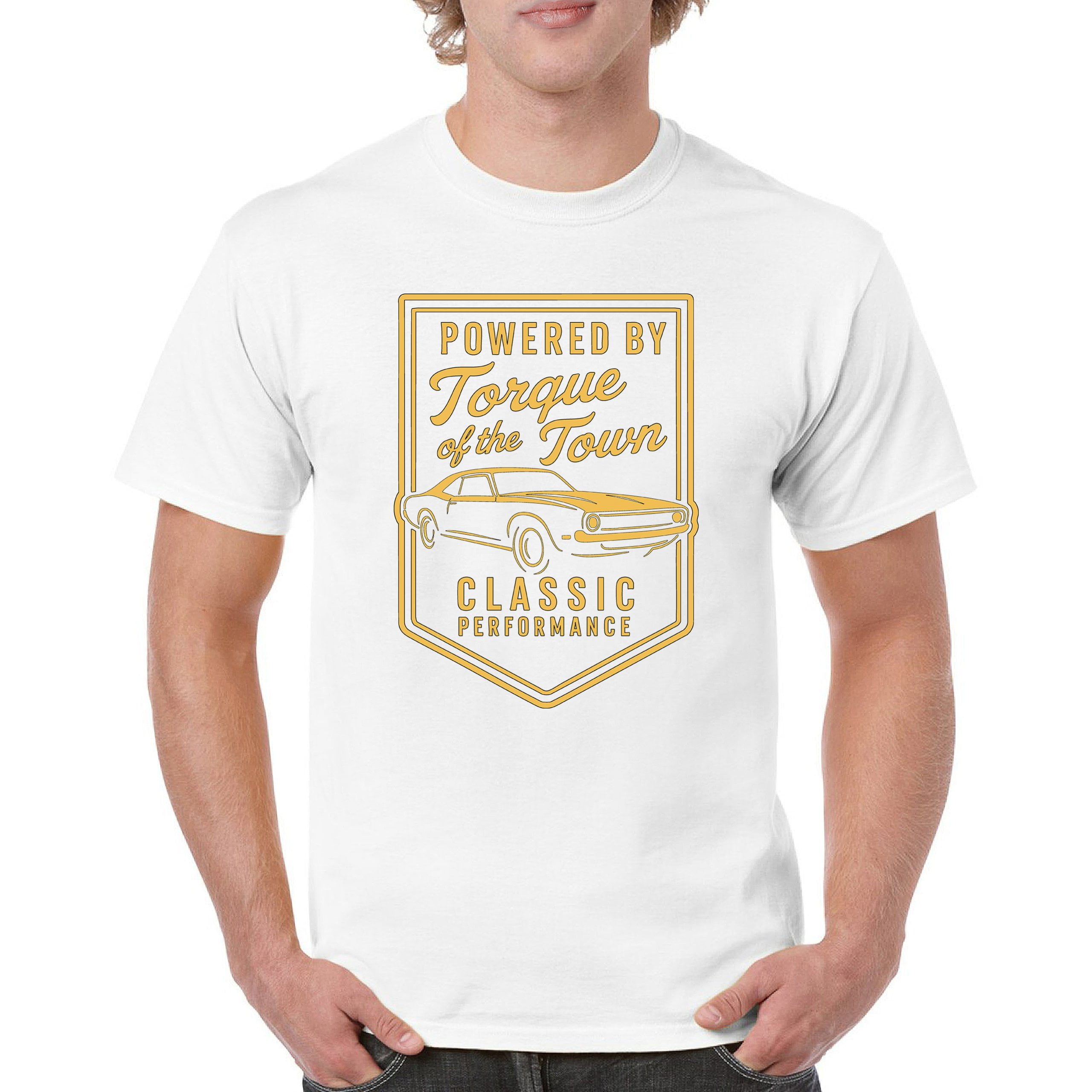 Torque of the Town T-shirt Classic American Muscle Car Performance ...