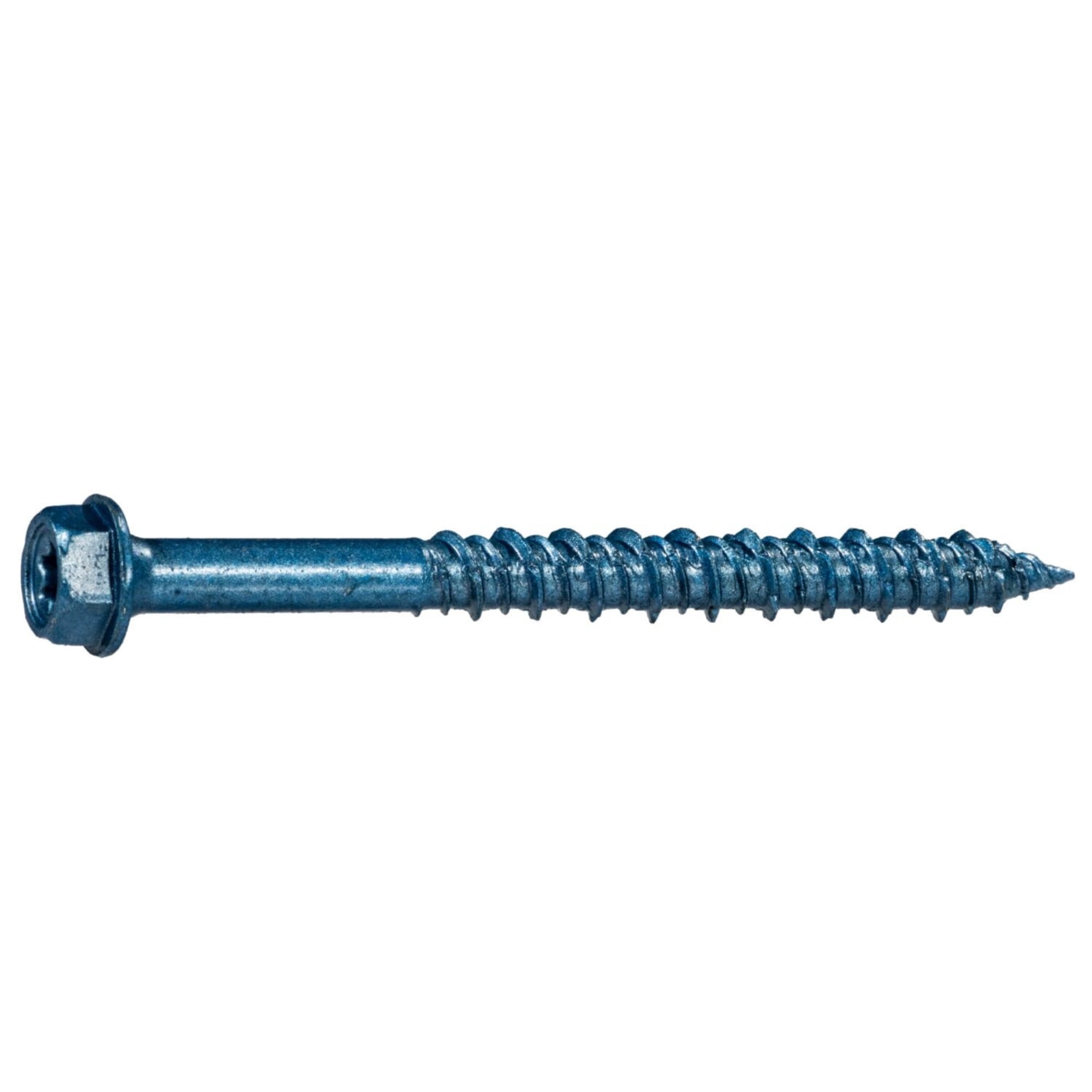 TorqueMaster Star Drive Hex Washer Head Masonry Screws, 100 Pieces with ...