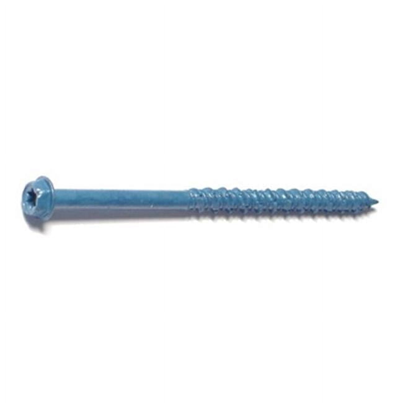 Torquemaster 51210 0.19 x 3.25 in. Star Hex Head Masonry Screw - 100 ...