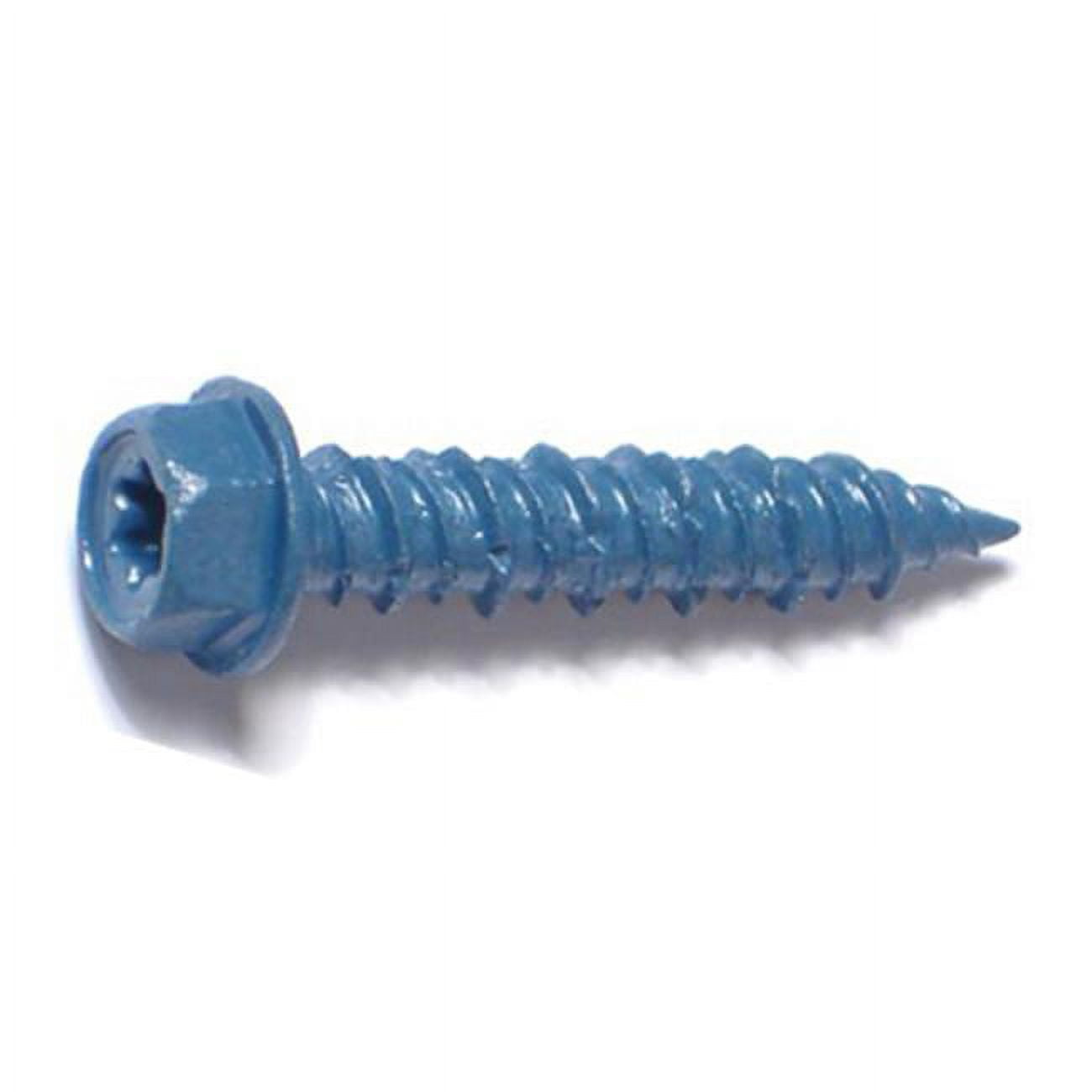 Torquemaster 51212 0.25 x 1.25 in. Star Hex Head Masonry Screw - 100 ...