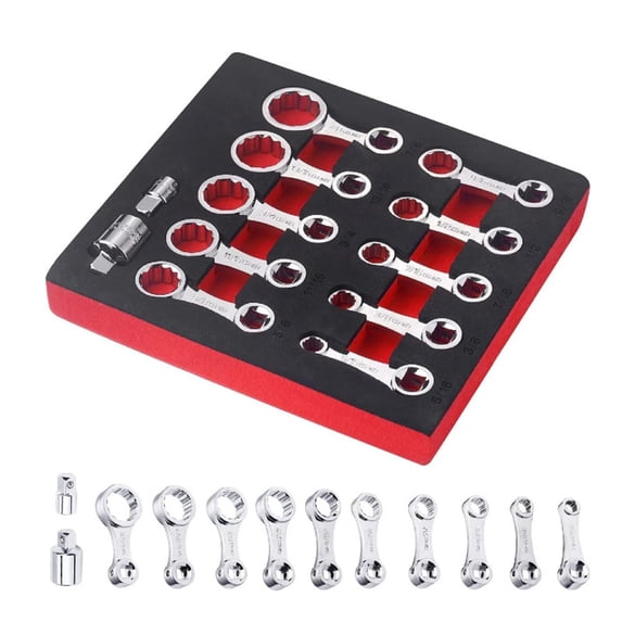 Torques Adapter Set 12Point Socket Wrench Head Socket Adapter 3/8 ...