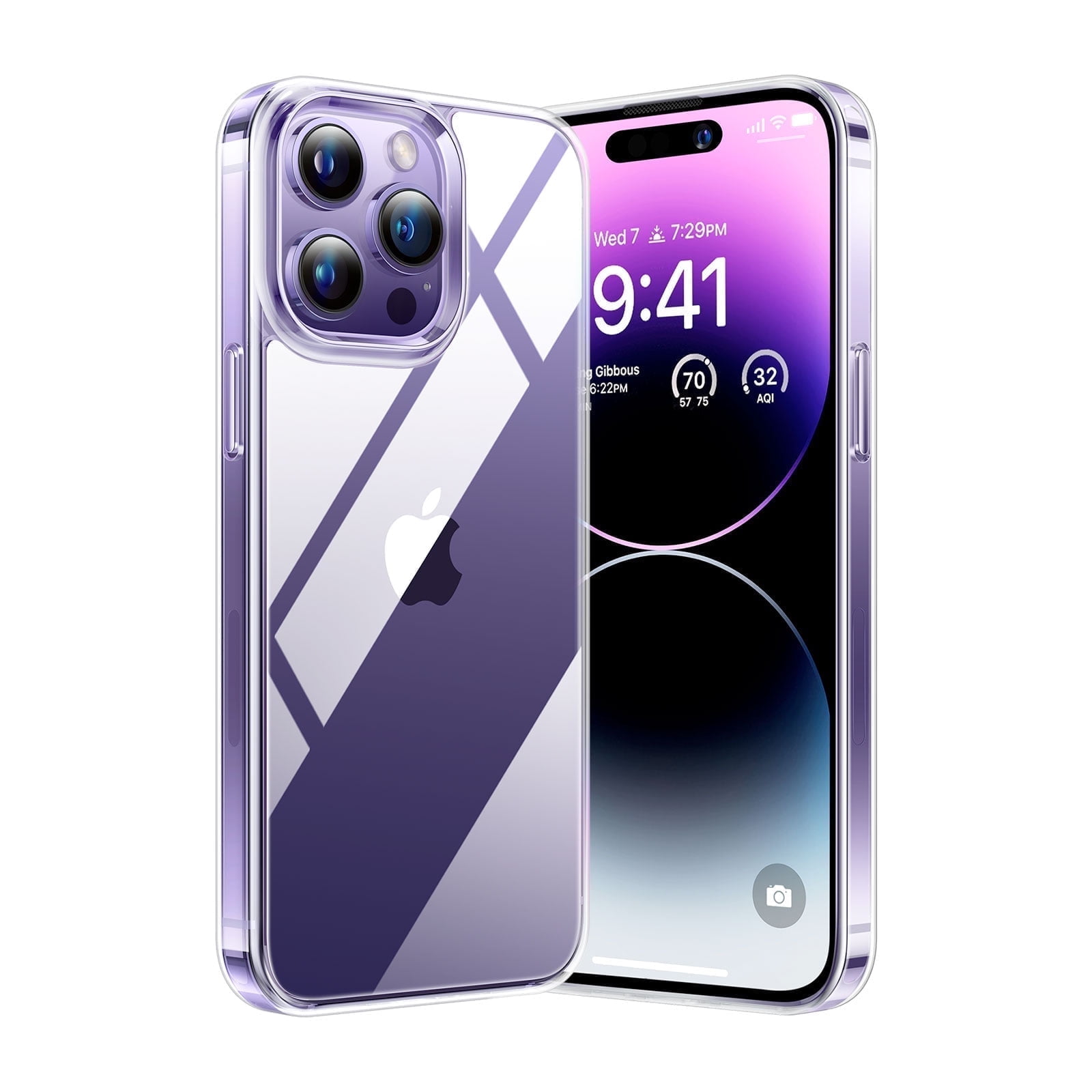 TORRAS-Diamond Series Phone Case-iPhone 14 Pro Max-Clear - Walmart.com
