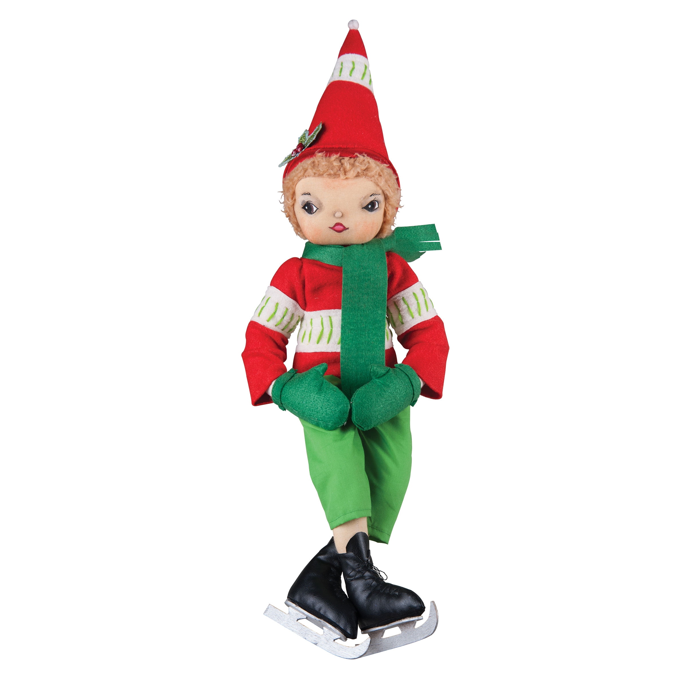 Torrence Ice Skating Boy Joe Spencer Gathered Traditions Christmas Art ...