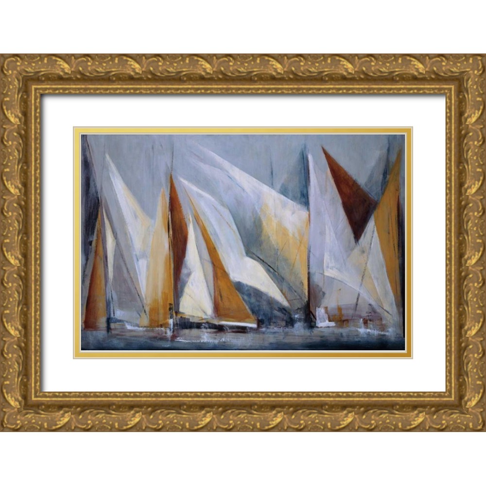 Torres, Maria Antonia 14x11 Gold Ornate Wood Framed with Double Matting ...