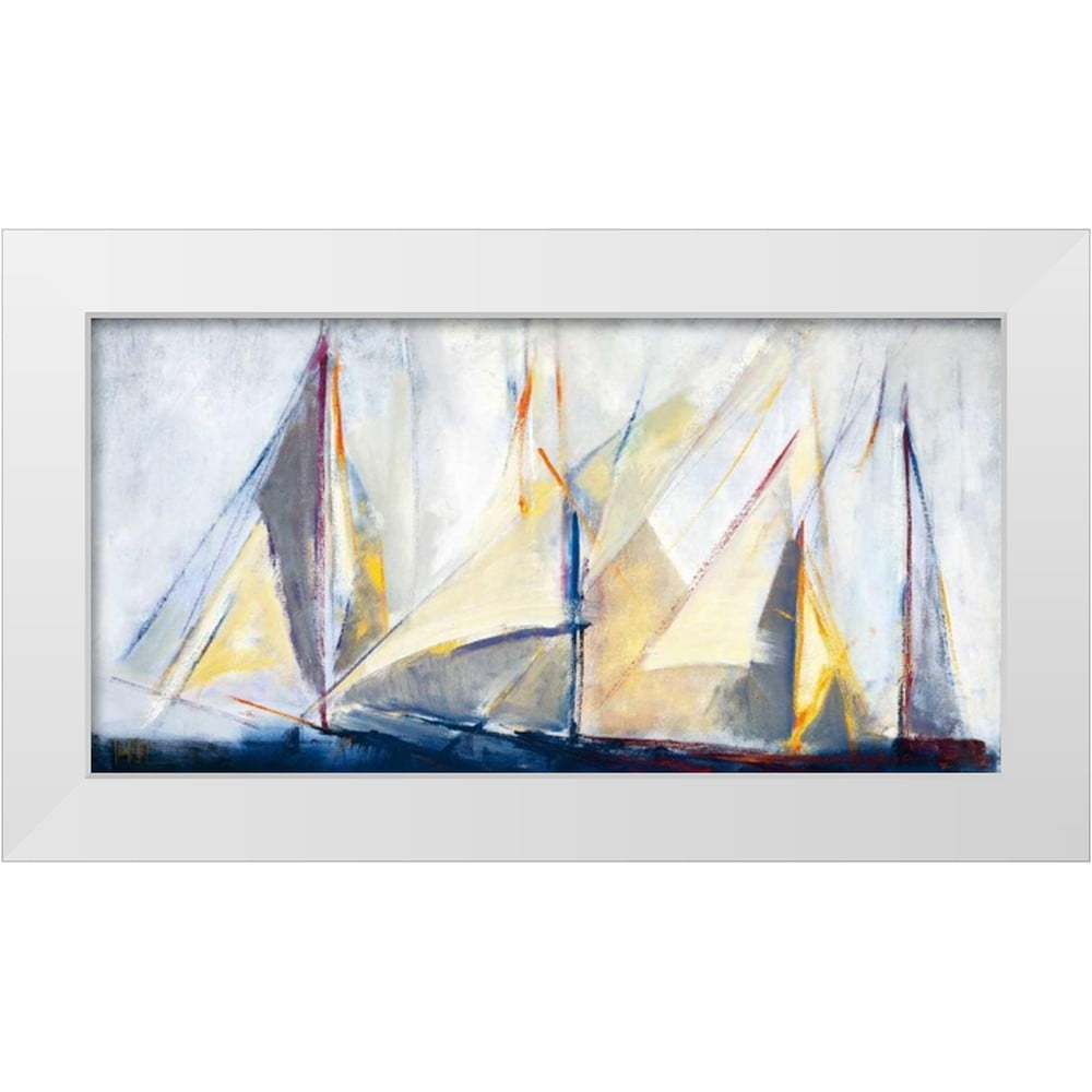 Torres, Maria Antonia 24x14 White Modern Wood Framed Museum Art Print ...
