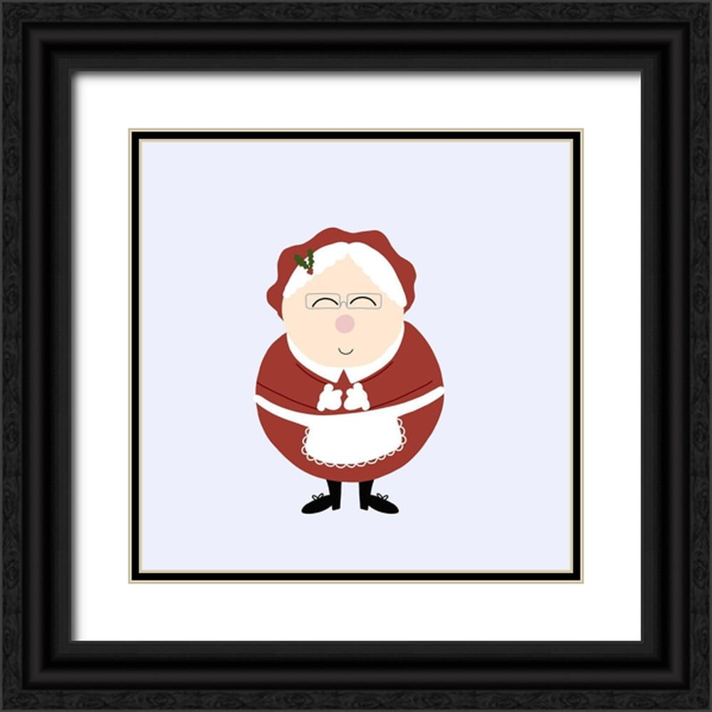 Torres, Melanie 26x26 Black Ornate Wood Framed with Double Matting ...