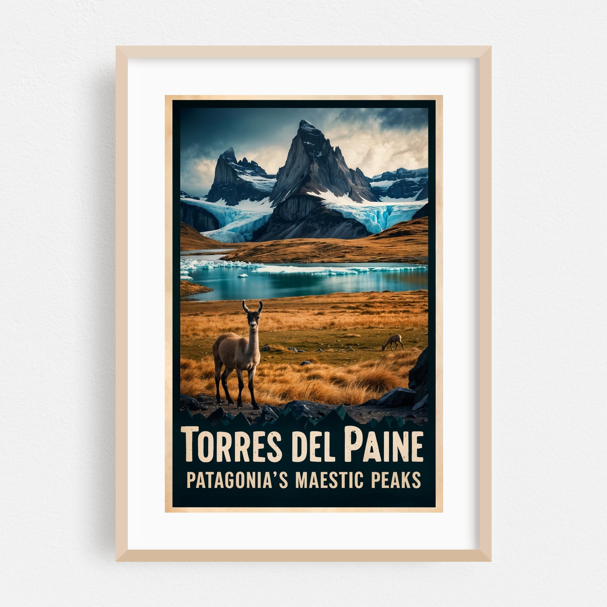 Torres del Paine Poster: Patagonia’s Majestic Peaks - Magallanes and ...