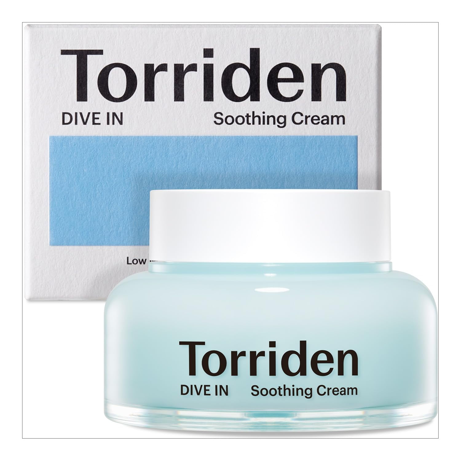Torriden Dive-In Skin Soothing Cream, Texture Skincare Creme, 3.38 fl ...