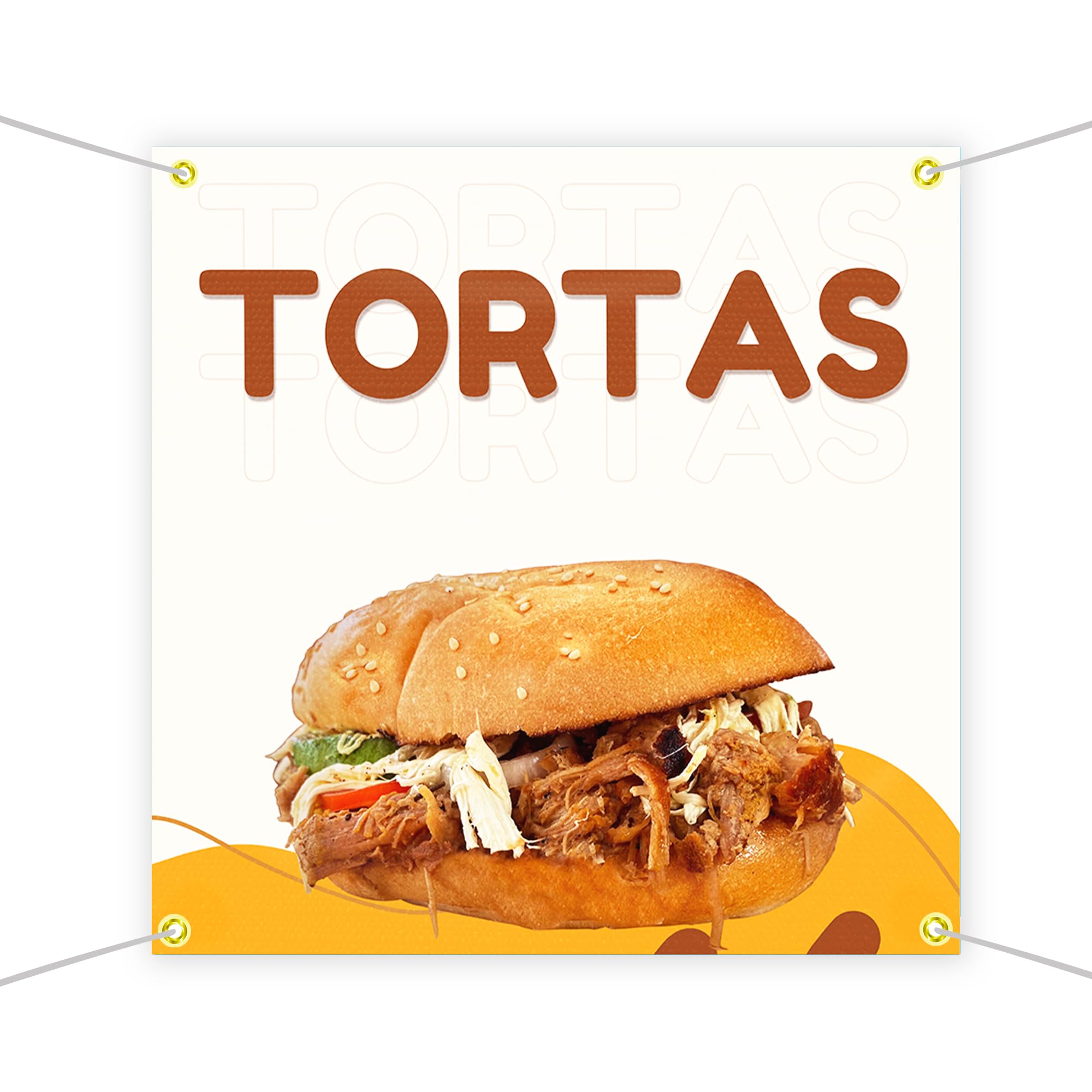 Tortas Large Banners and Signs for Outdoor by DreamController-Polyester ...