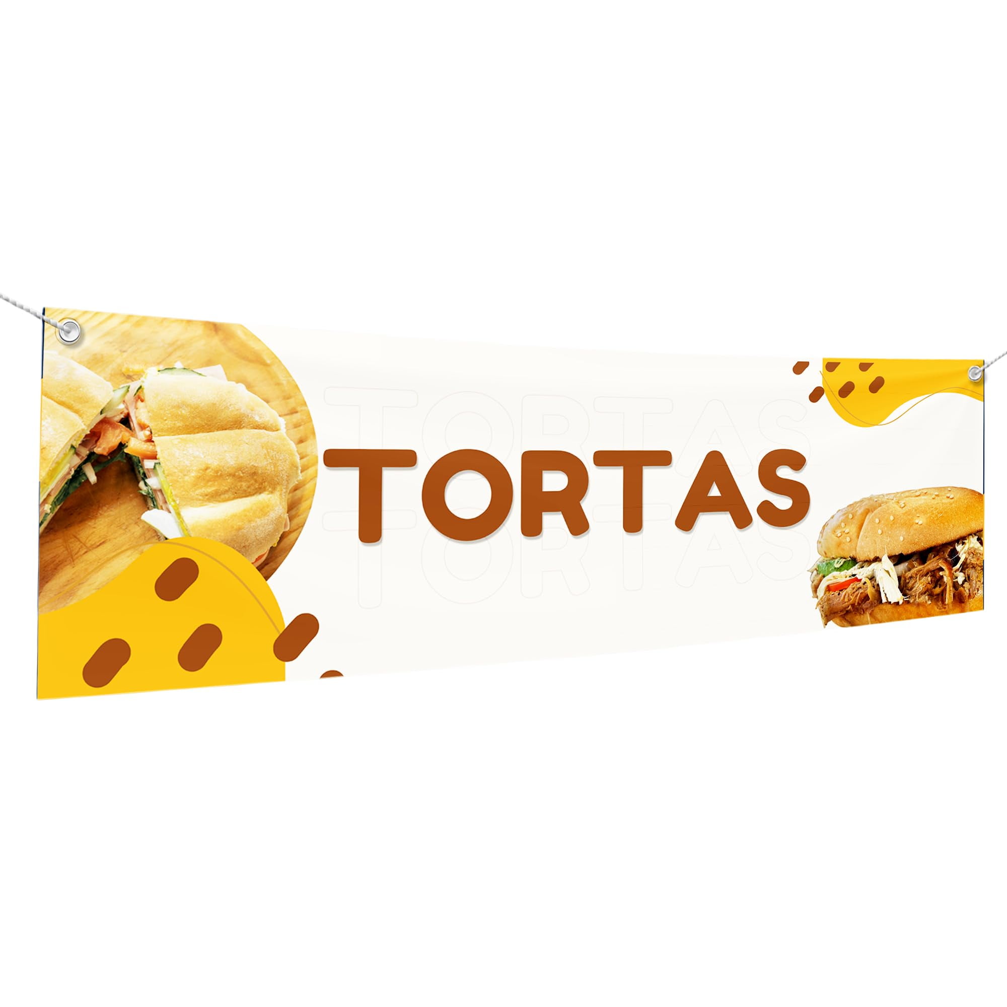Tortas Large Banners and Signs for Outdoor by DreamController-Polyester ...