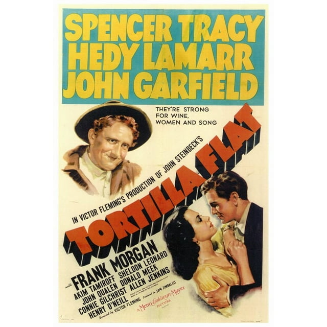 Tortilla Flat - movie POSTER (Style A) (27" x 40") (1942) - Walmart.com