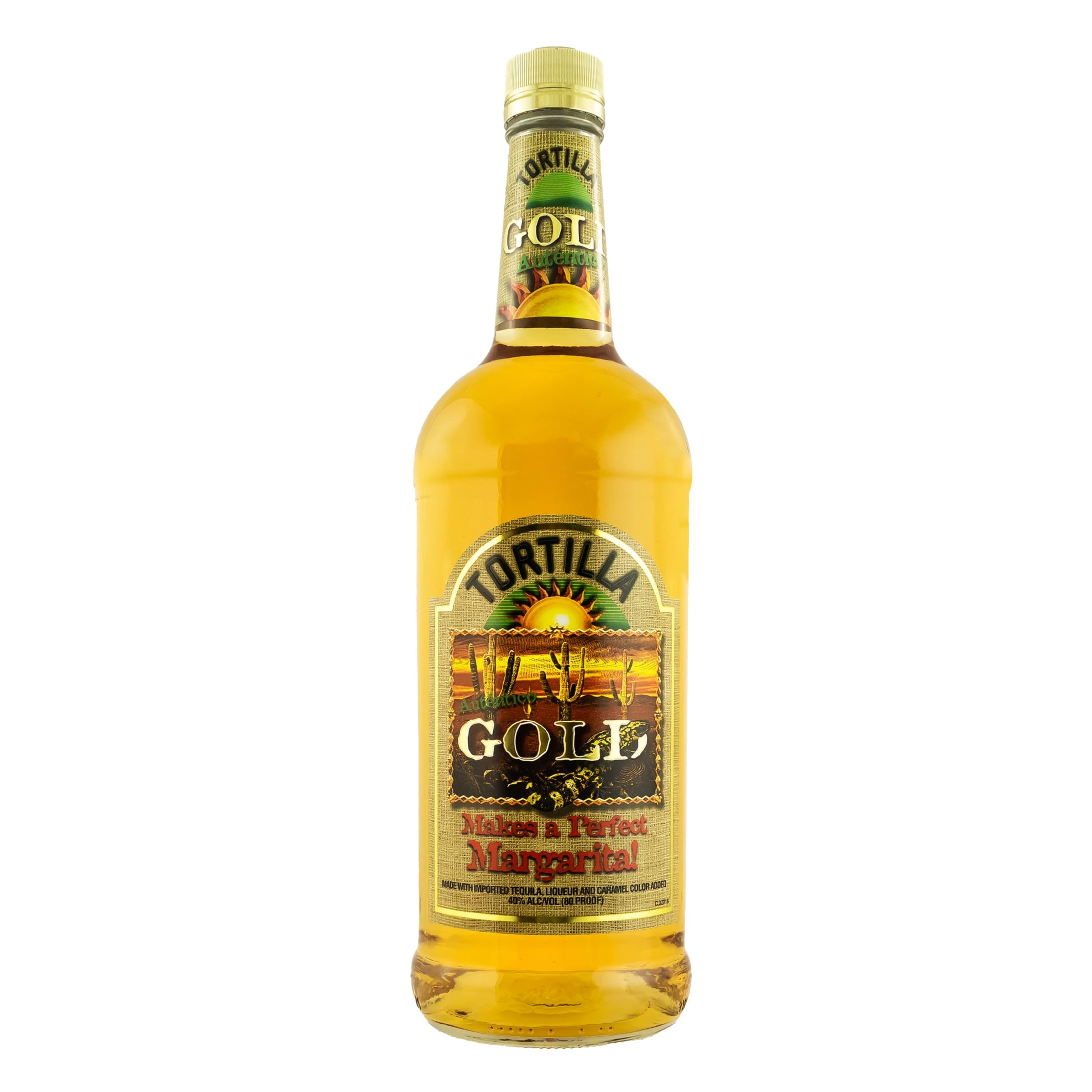 Tortilla Gold Tequila, 1l 80 Proof - Walmart.com