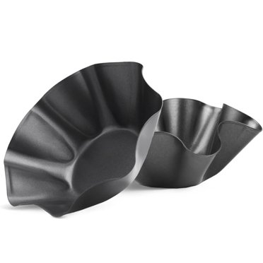 Zhaomeidaxi Non-Stick Fluted Tortilla Shell Maker Extra Thick Steel ...