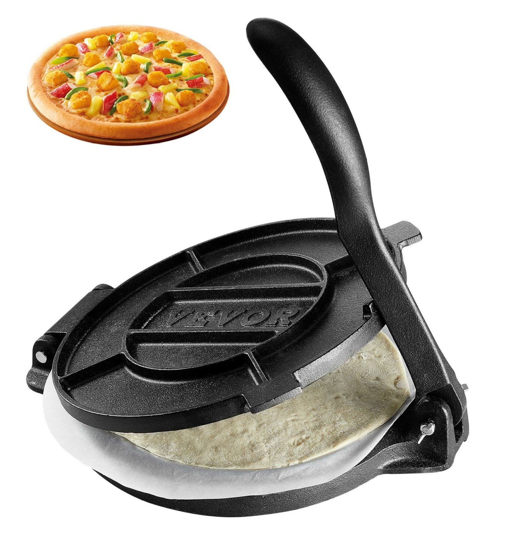 Tortilla Press 10 Inch Tortilla and Roti Maker Cast Iron Heavy Duty ...