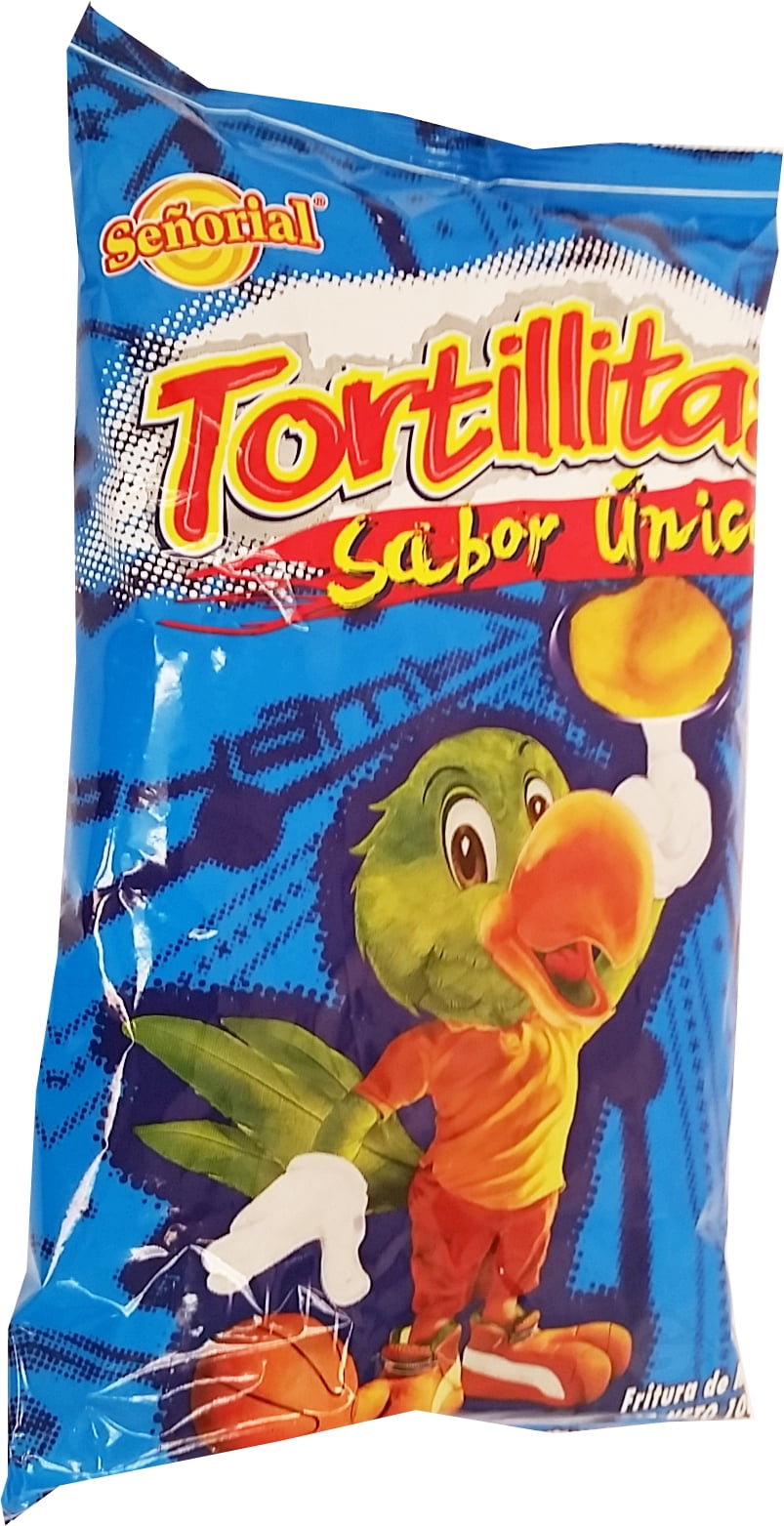 Tortilla Senorial Family Pack Snack 3.5 oz - Chips Paquete Familiar ...