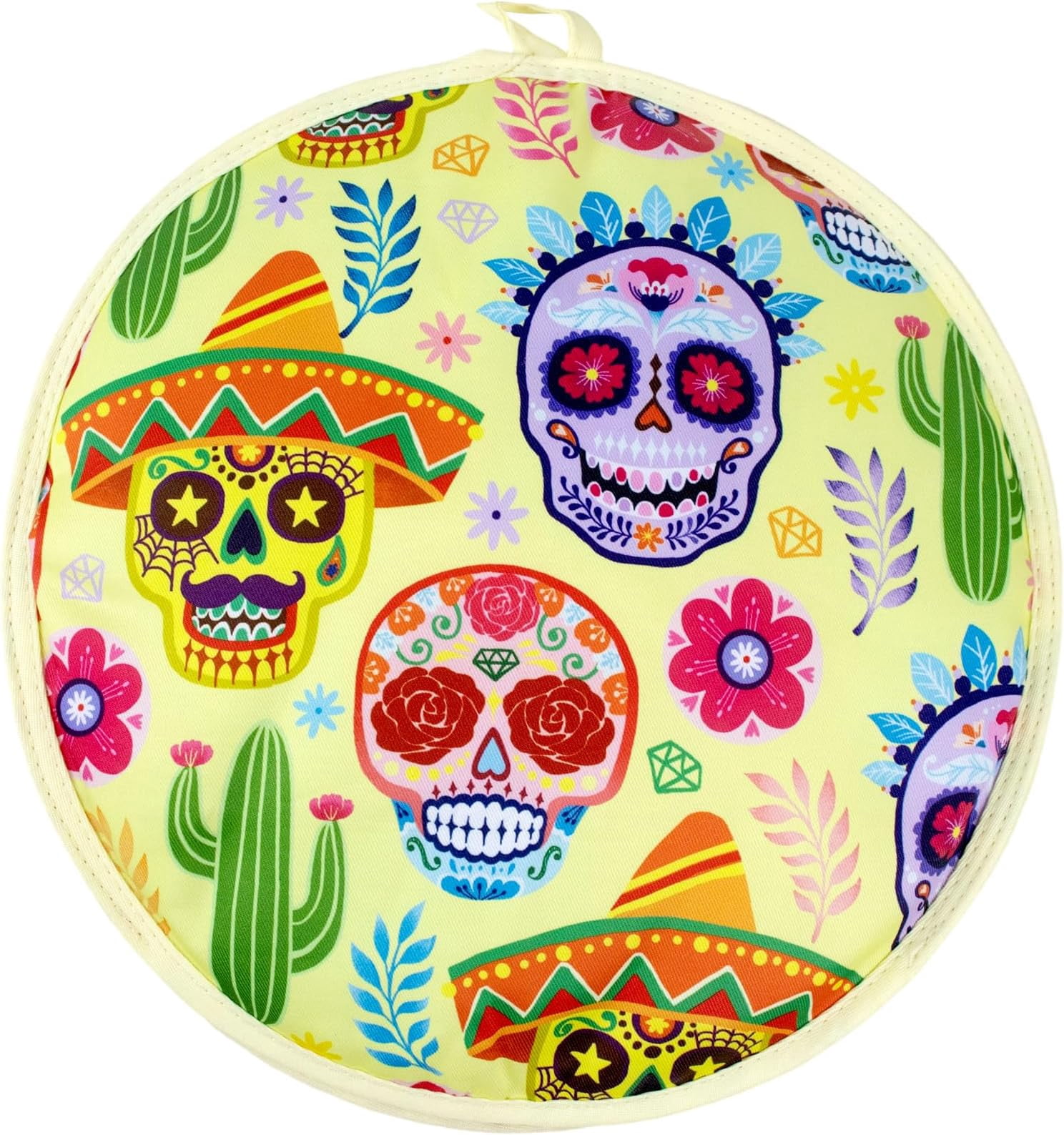 Tortilla Warmer Pouch 12 Inch Insulated & Microwaveable Fabric Tortilla ...