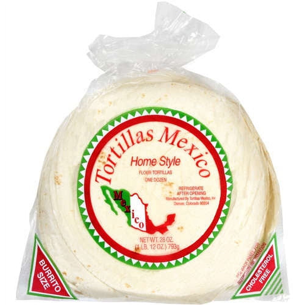 Tortillas Mexico: Flour Tortillas, 28 Oz - Walmart.com